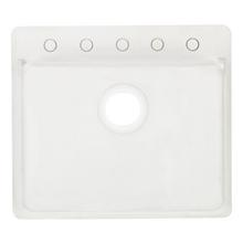 25" Totten Granite Composite Dual-Mount Kitchen Sink - Drop-In or ...