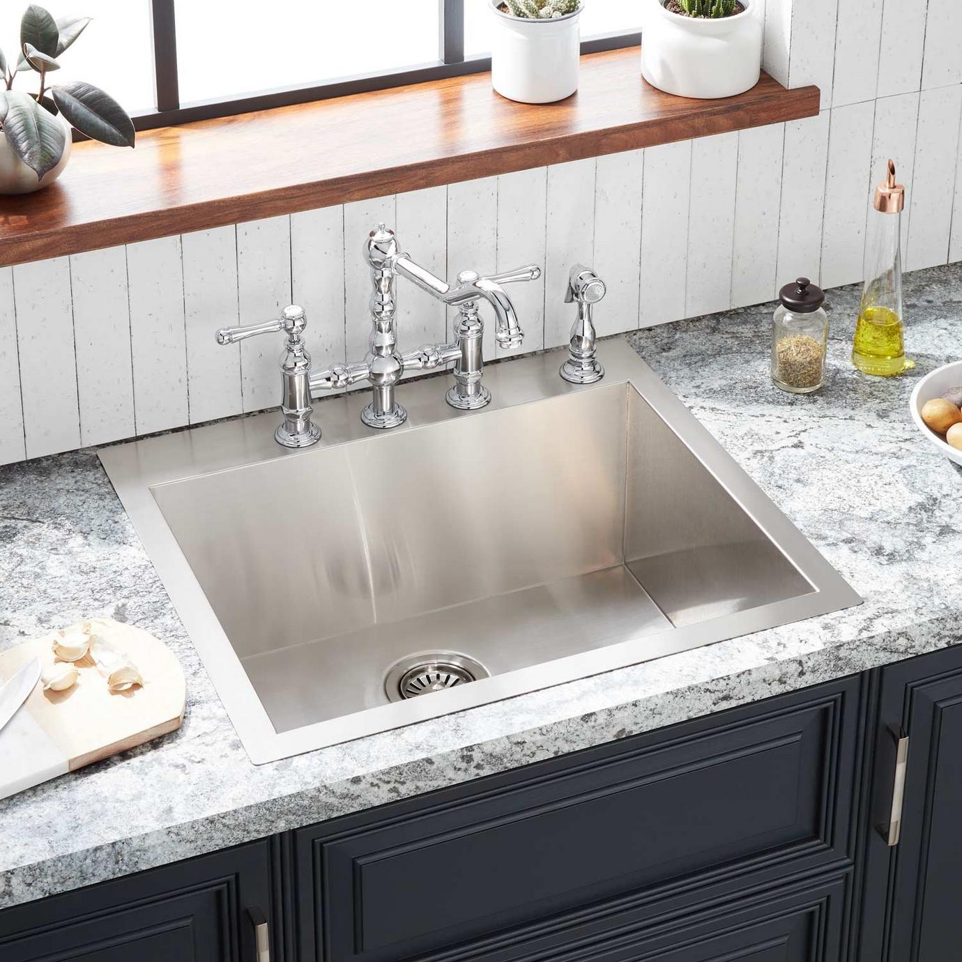 Drop-In Kitchen Sinks
