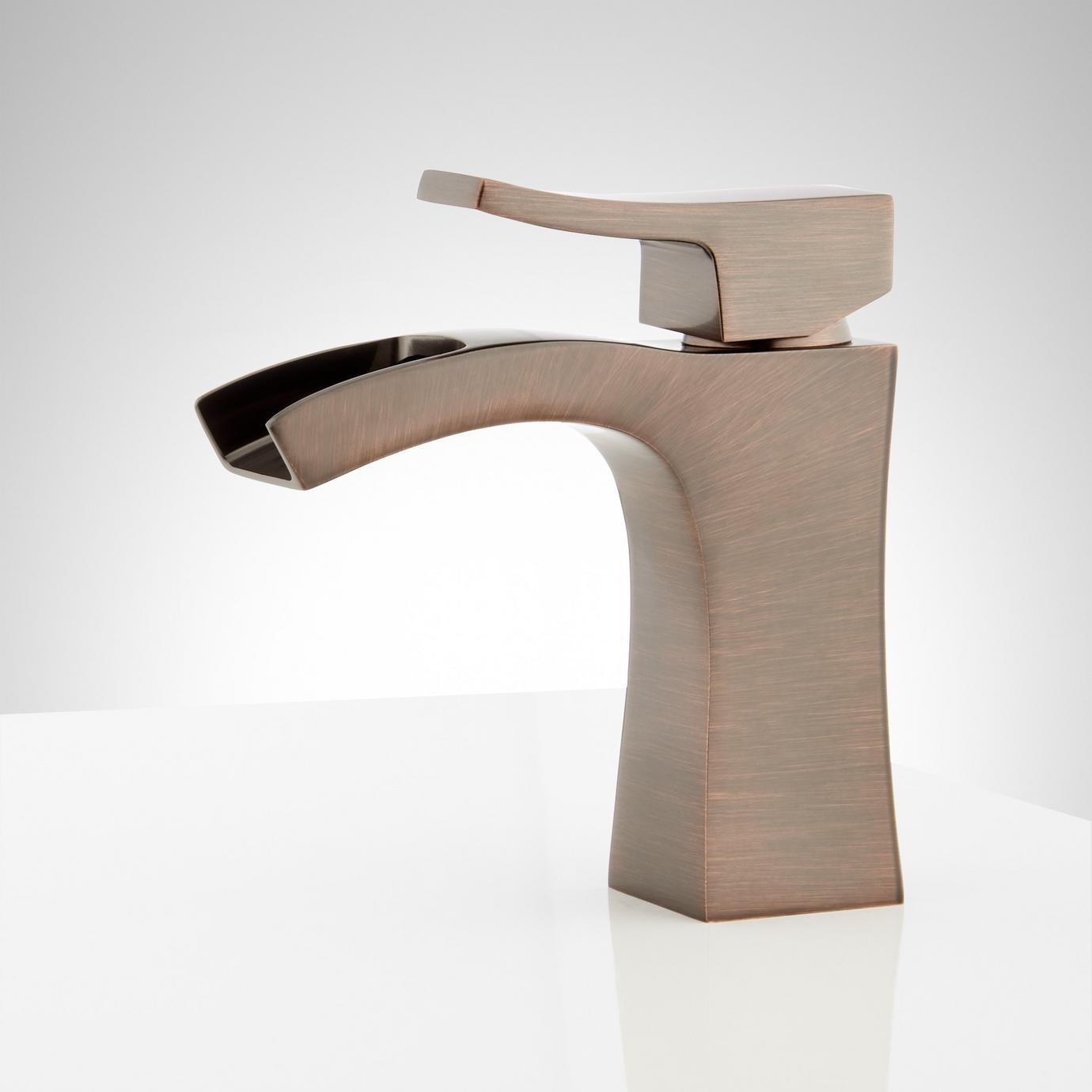 Waterfall Bathroom Faucets