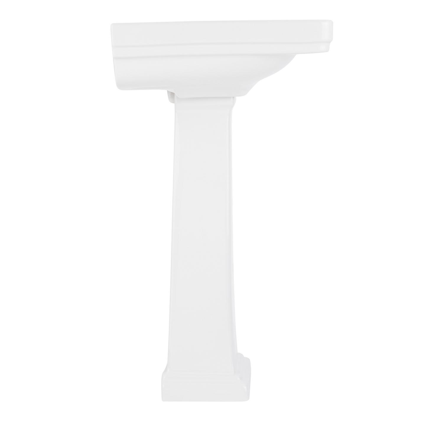 Key West White Porcelain Pedestal Sink | Signature Hardware