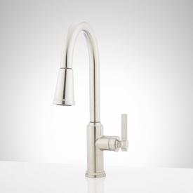 Greyfield Single-Hole Pull-Down Kitchen Faucet | Signature Hardware