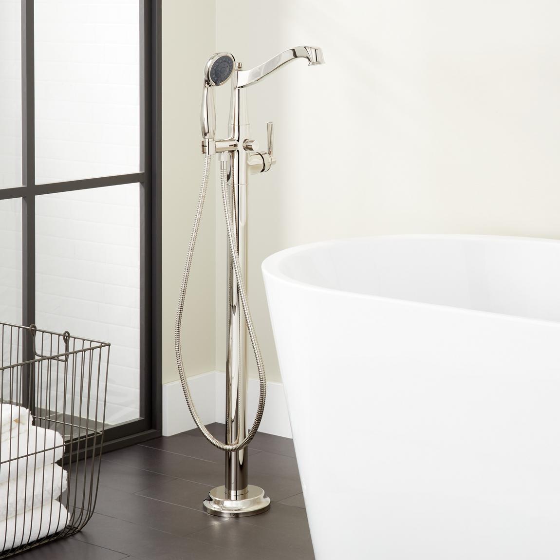 Floor Mount Freestanding Tub Faucets | Signature Hardware