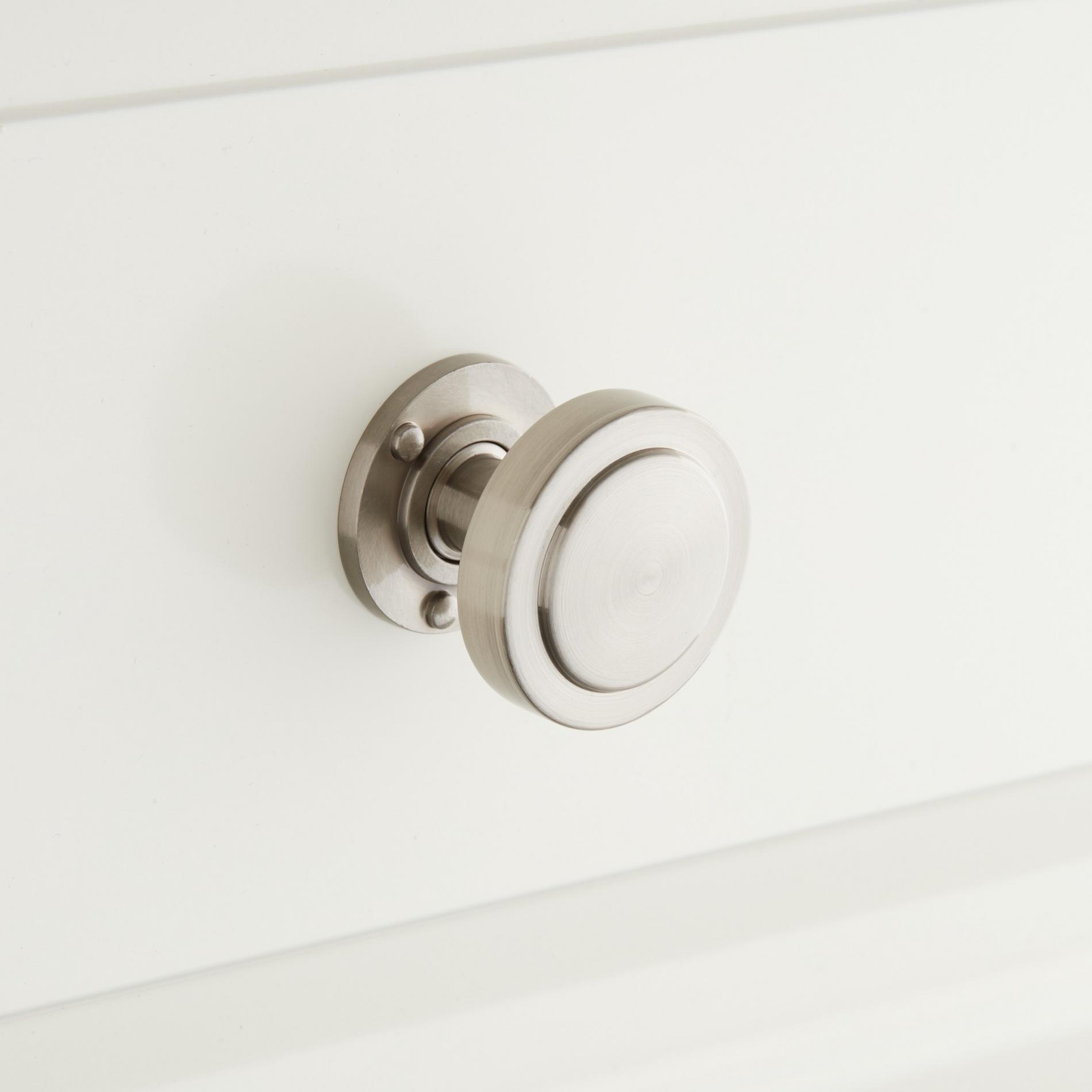 Patson Cabinet Knob - Brushed Nickel | Signature Hardware