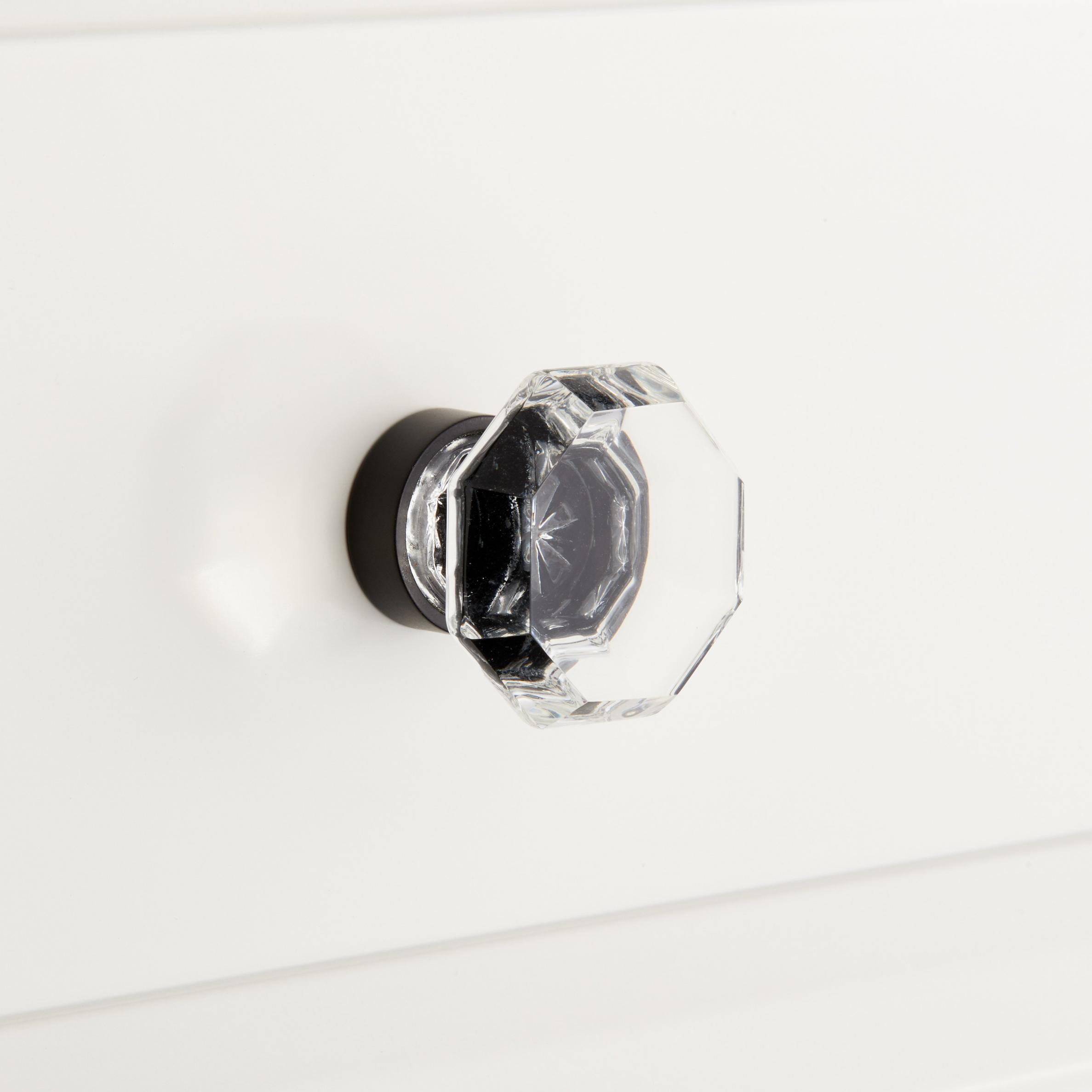 Sharber Clear Glass Cabinet Knob | Signature Hardware