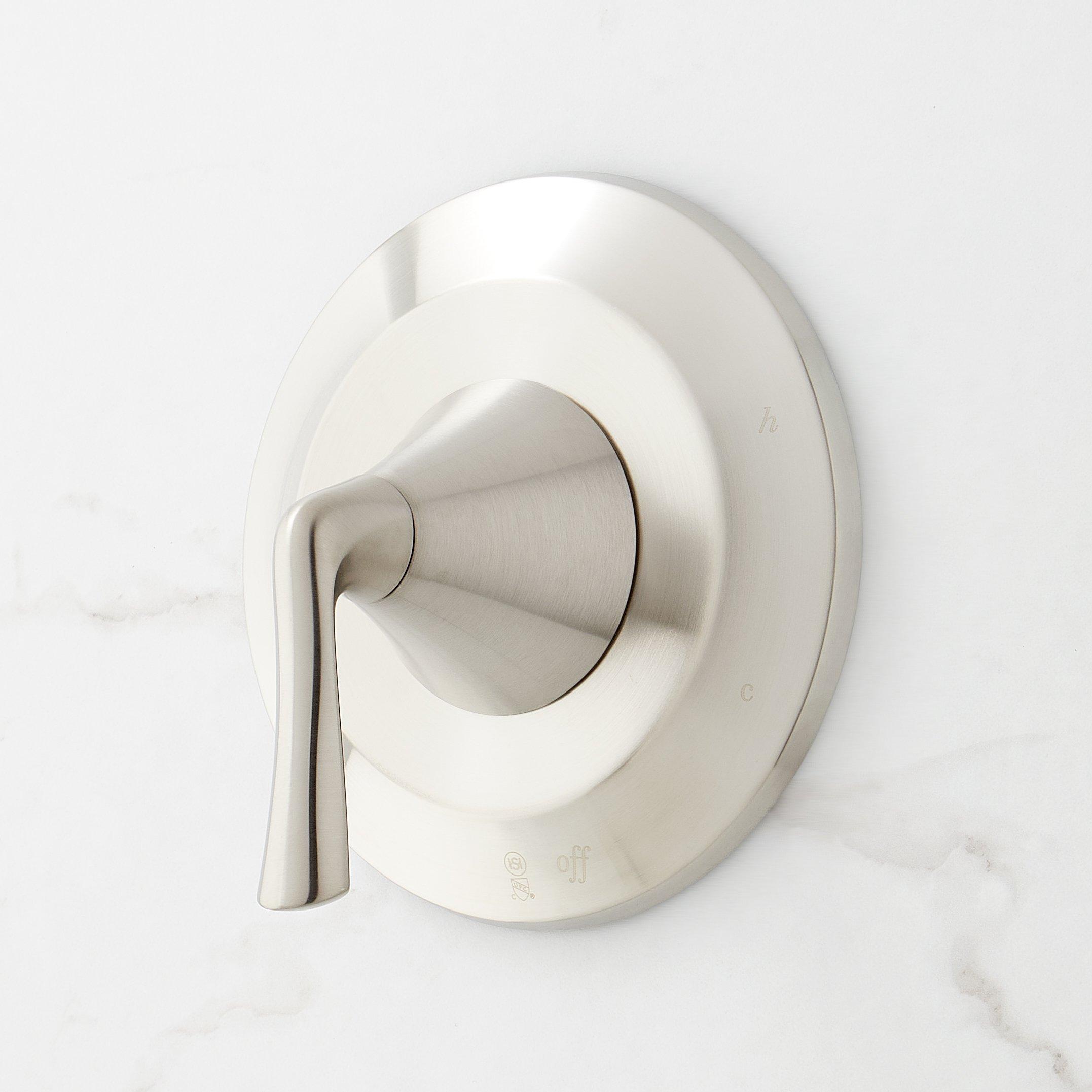 Provincetown Trim & Pressure Balance Shower Valve - Brushed Nickel ...