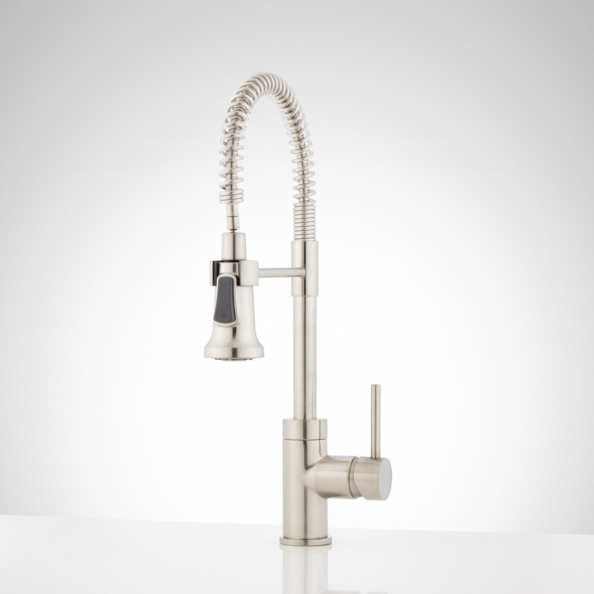 19" Presidio Kitchen Faucet with Pull-Down Spring Spout | Signature ...