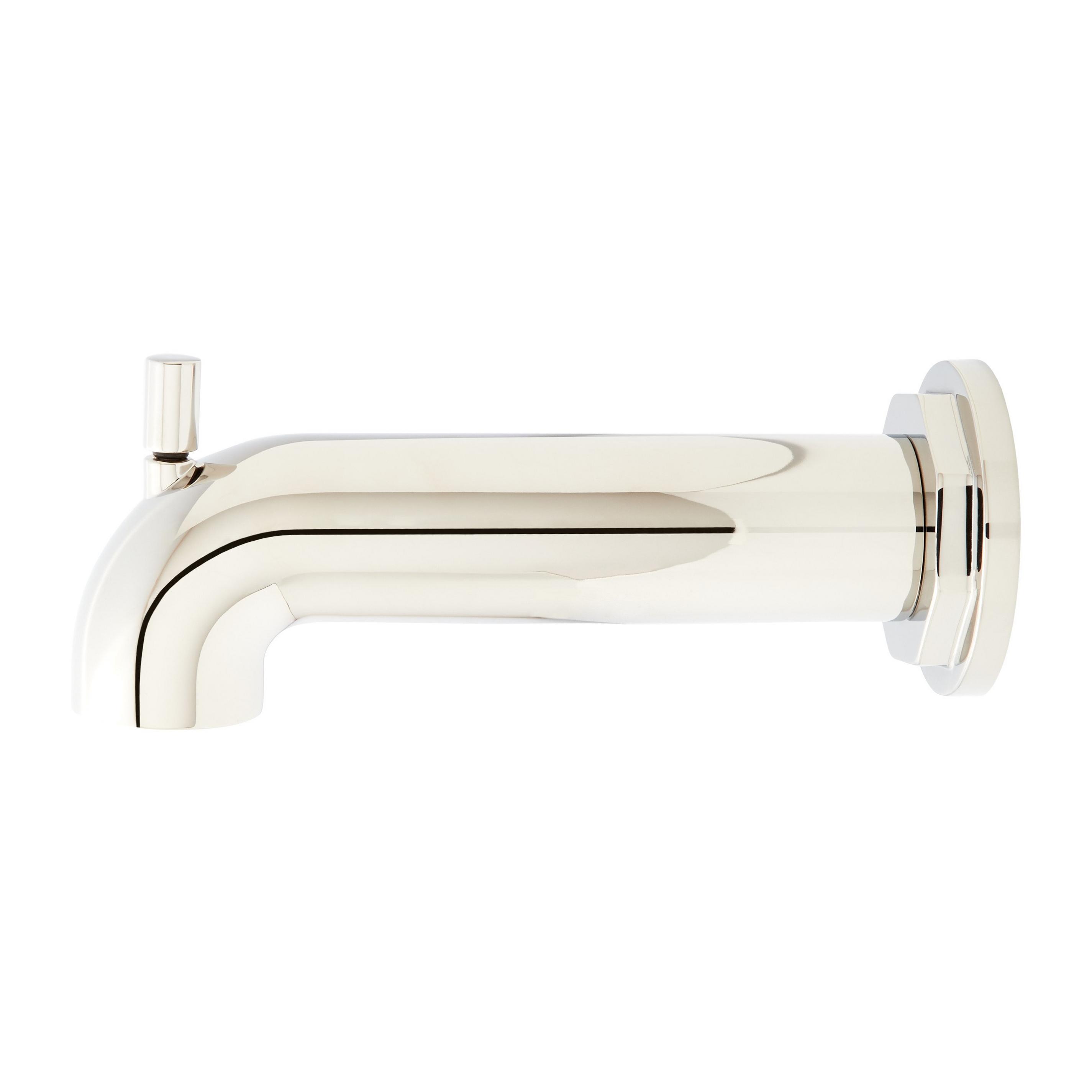 Greyfield Tub Spout with Diverter - Polished Nickel | Signature Hardware