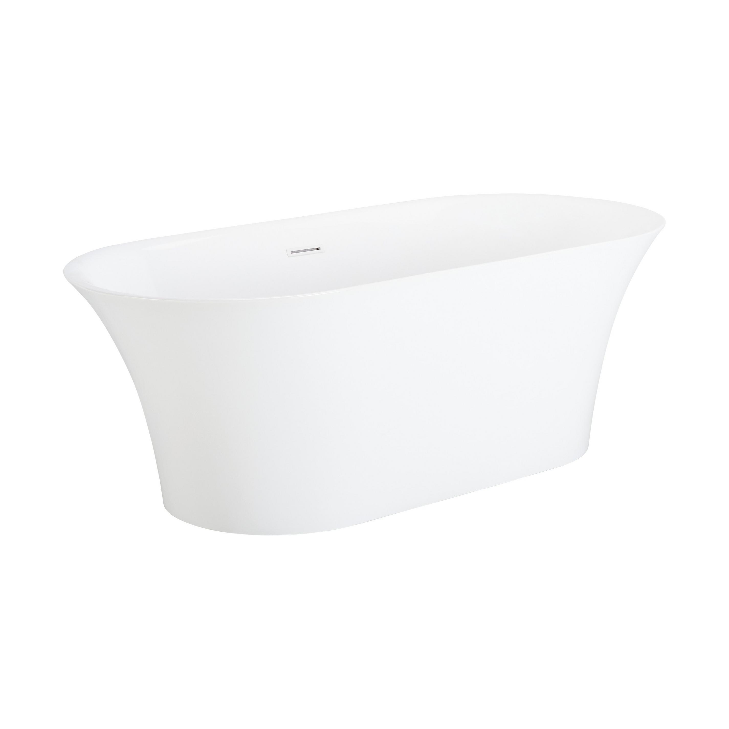 67" Giosa Acrylic Freestanding Tub | Signature Hardware