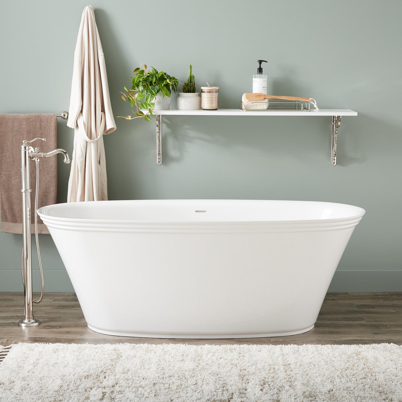 Solid Surface Bathtubs, Resin Tubs | Signature Hardware