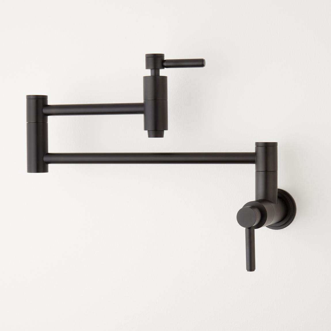 Wall Mount Kitchen Pot Filler Faucets | Signature Hardware | Signature ...