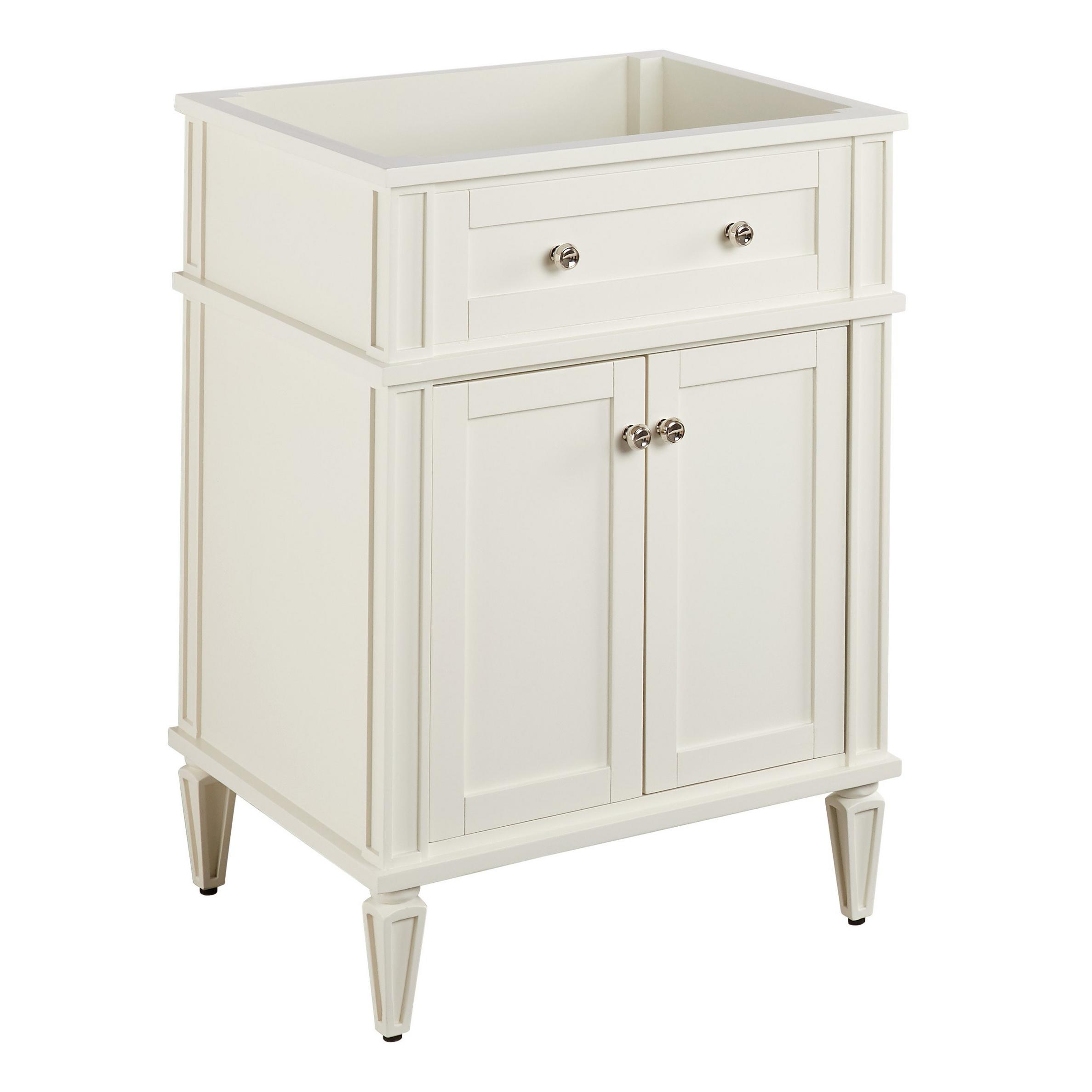 24" Elmdale Vanity - White - Vanity Cabinet Only | Signature Hardware