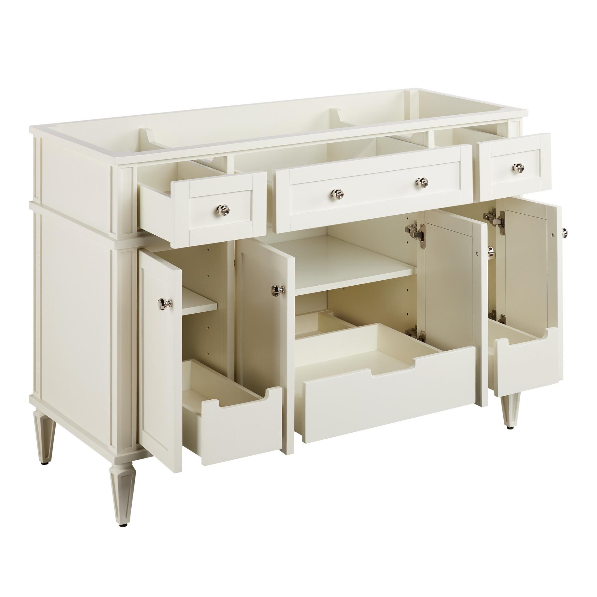 48" Elmdale Vanity for Rectangular Undermount Sink - White | Signature ...