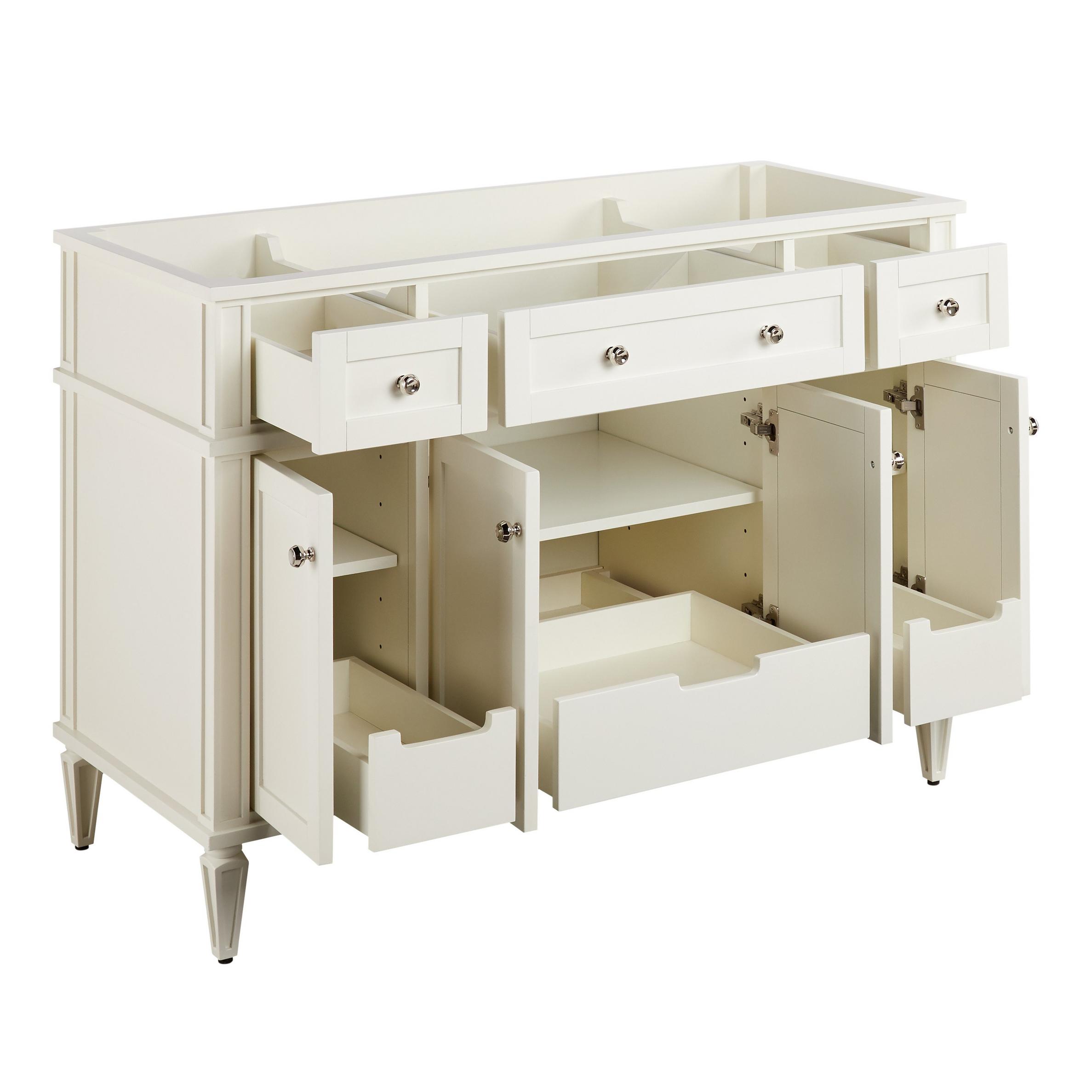 48" Elmdale Vanity for Rectangular Undermount Sink - White | Signature ...