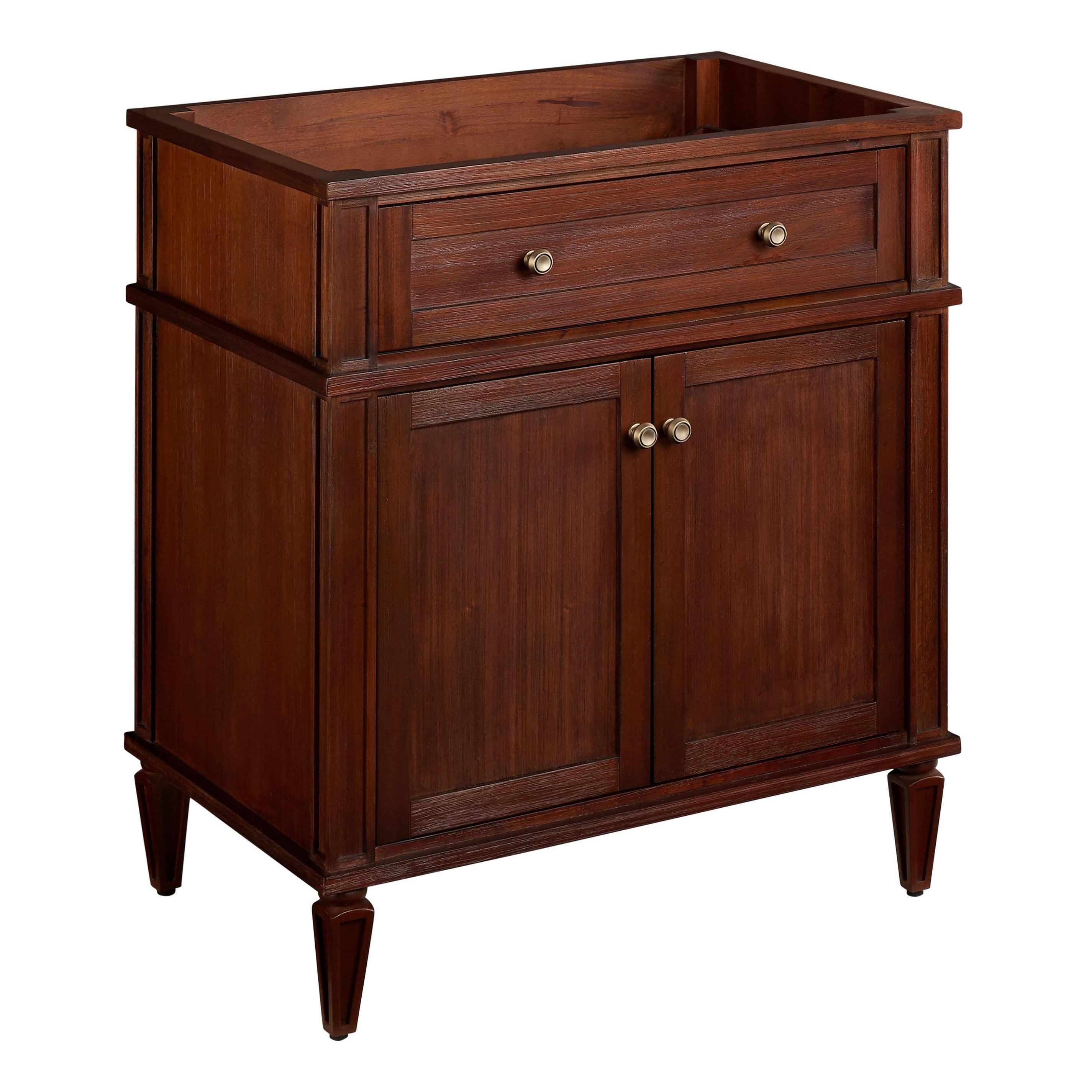 30" Elmdale Vanity for Rectangular Undermount Sink - Antique Brown ...