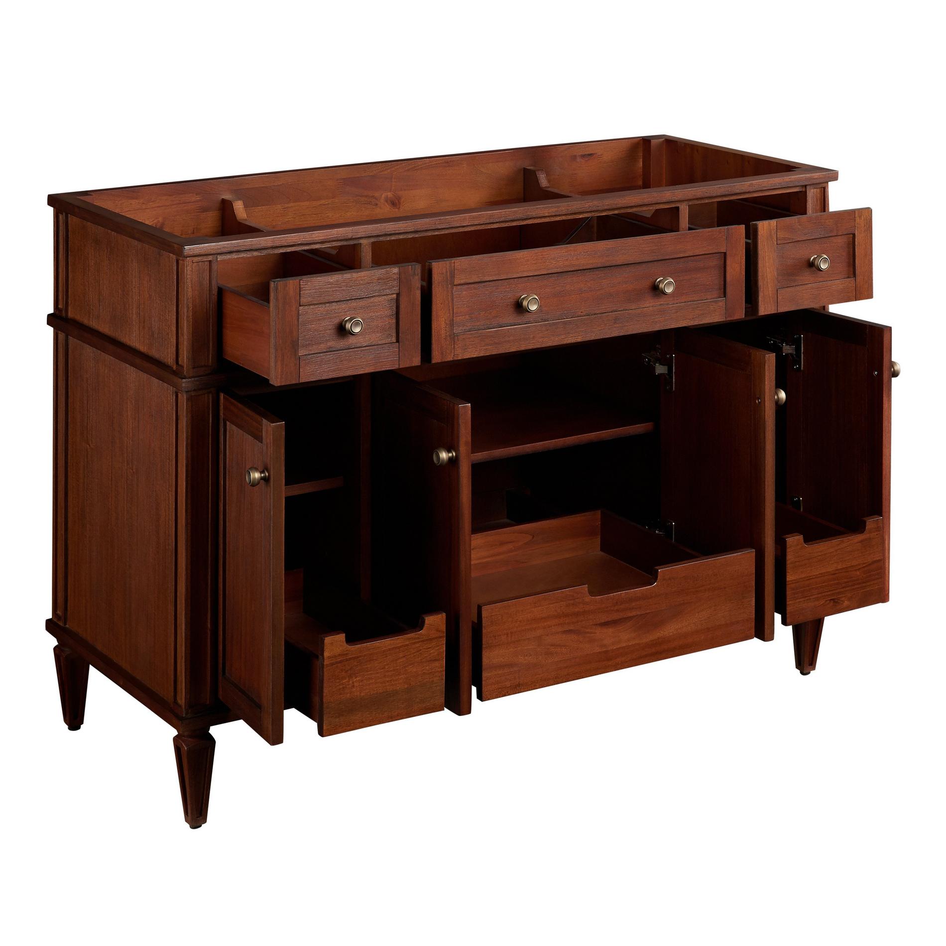 48" Elmdale Vanity - Antique Brown - Vanity Cabinet Only | Signature ...