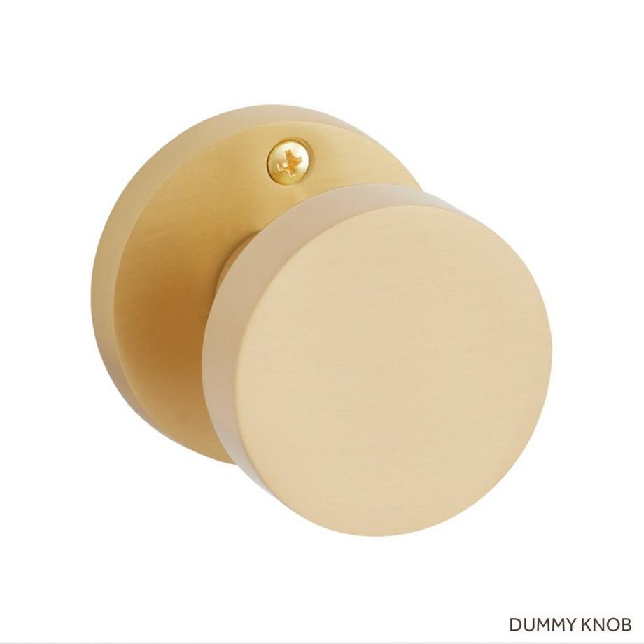 Moceri Solid Brass Privacy Interior Door Set - Knob | Signature Hardware