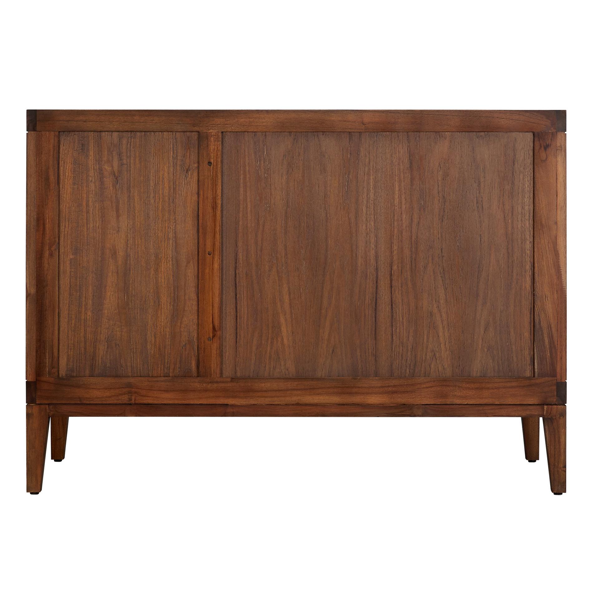 48" Aliso Teak Vanity - Java - Vanity Cabinet Only | Signature Hardware
