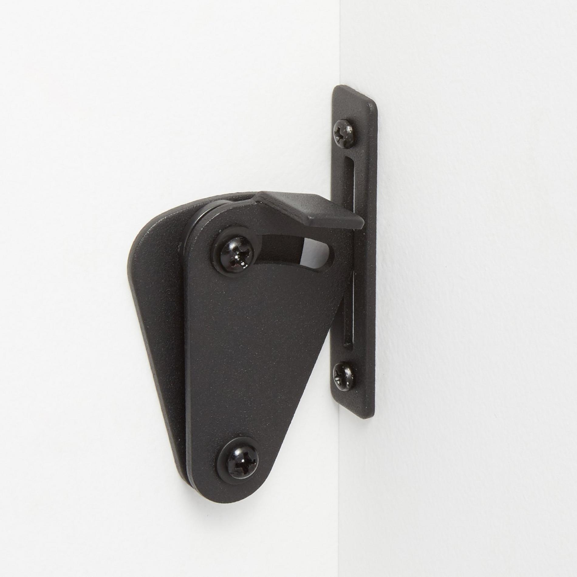 Sliding Barn Door Privacy Latch - Black | Signature Hardware