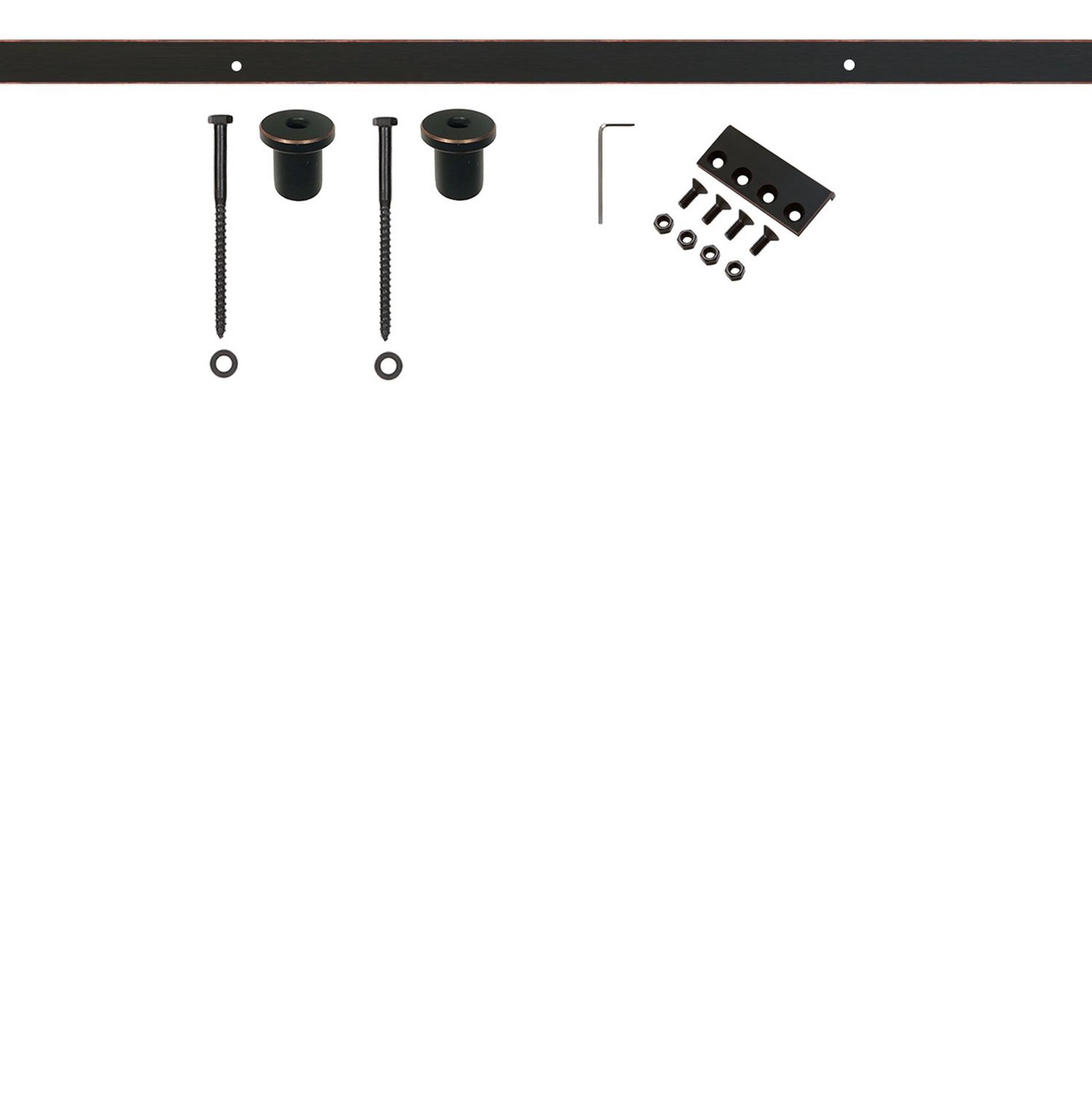 24" Barn Door Rail Extension Kit | Signature Hardware
