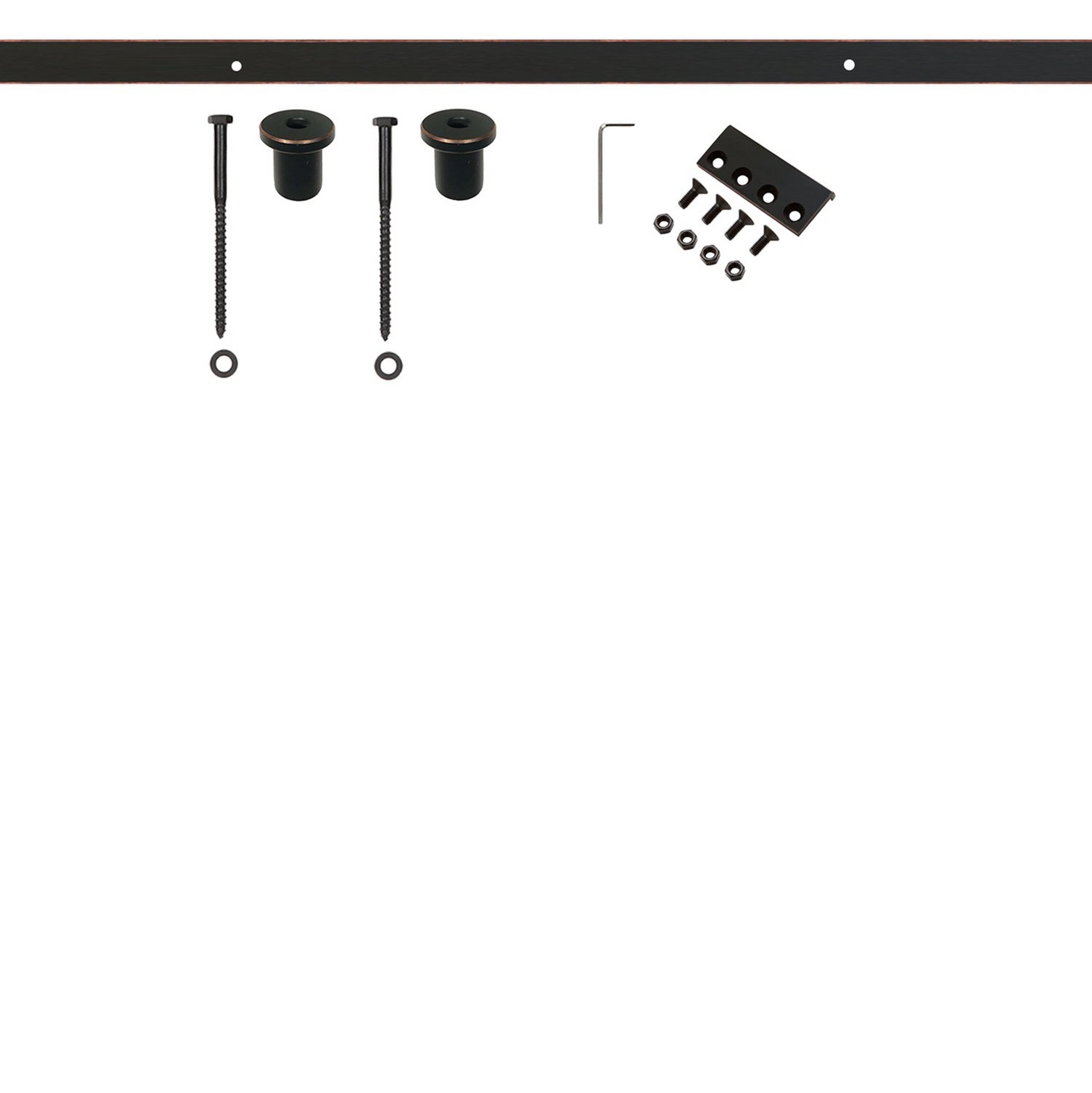 24" Barn Door Rail Extension Kit | Signature Hardware