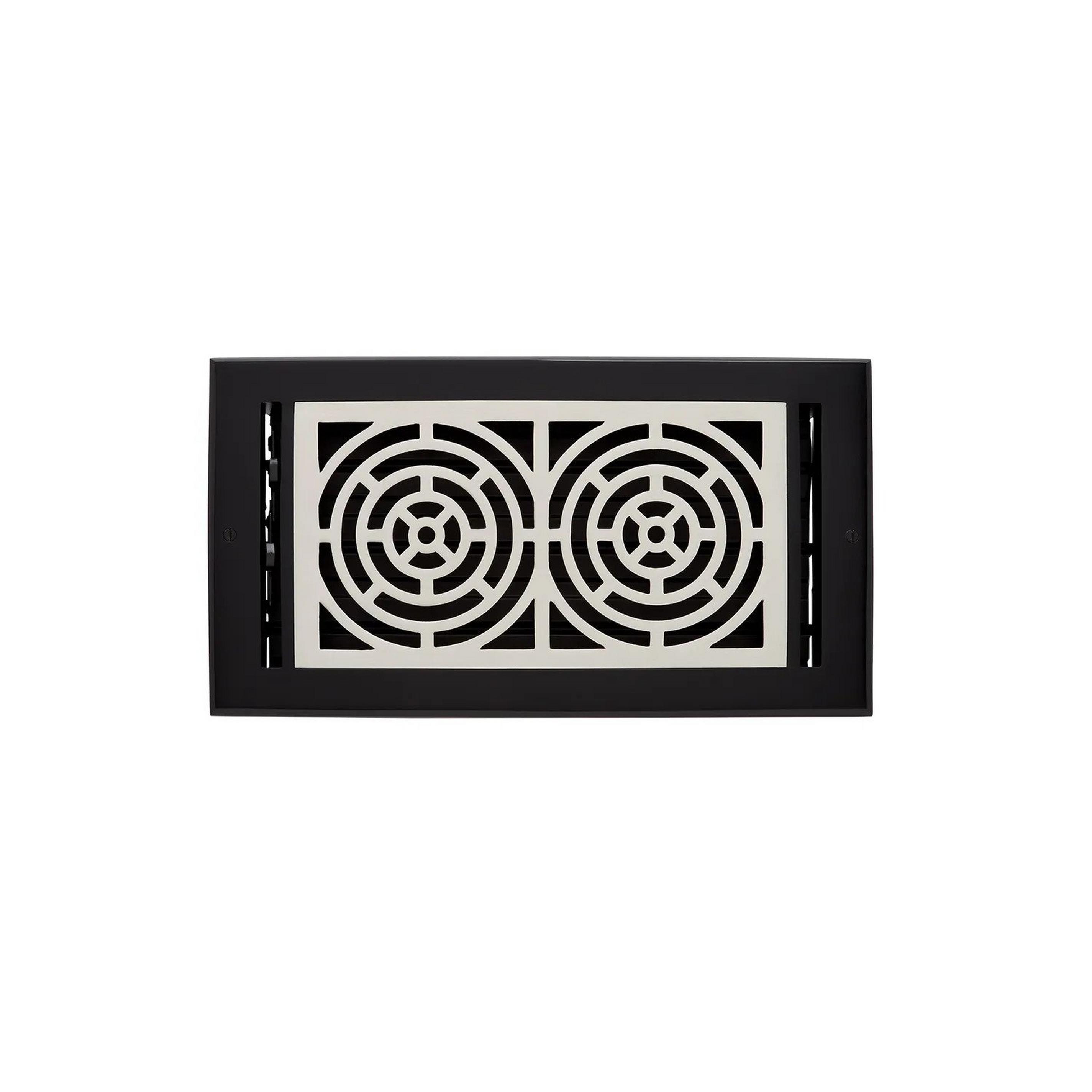 Burrel Two-Tone Brass Wall Register | Signature Hardware