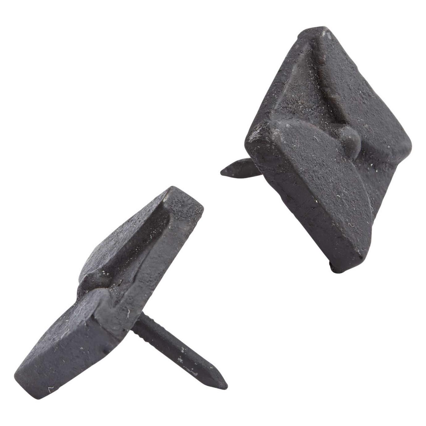 Hand-Forged Iron Flat Square Nail Head Clavos - Set of 6 | Signature ...
