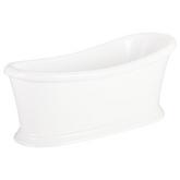 67" Alvaro Acrylic Slipper Tub | Signature Hardware