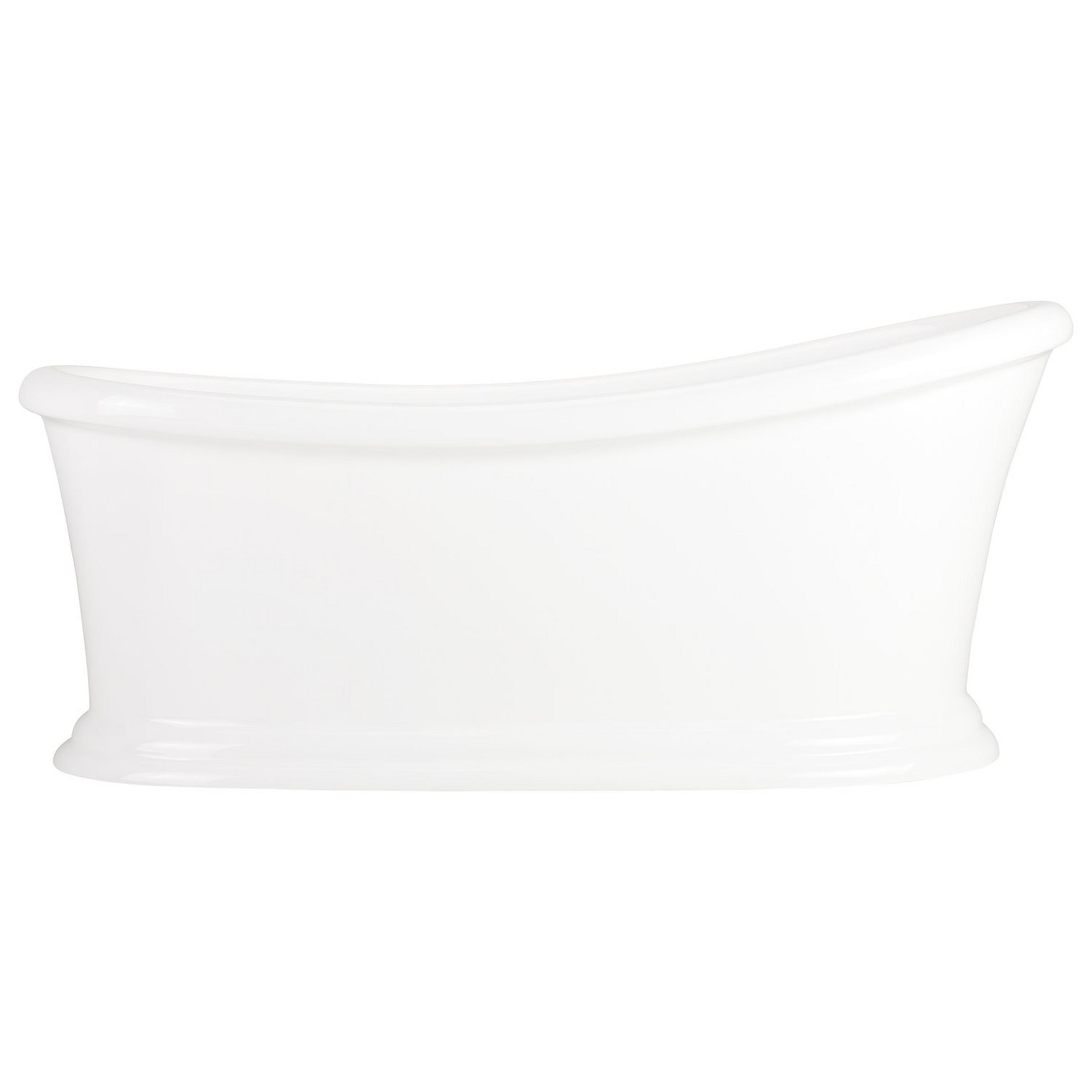 67" Alvaro Acrylic Slipper Tub | Signature Hardware