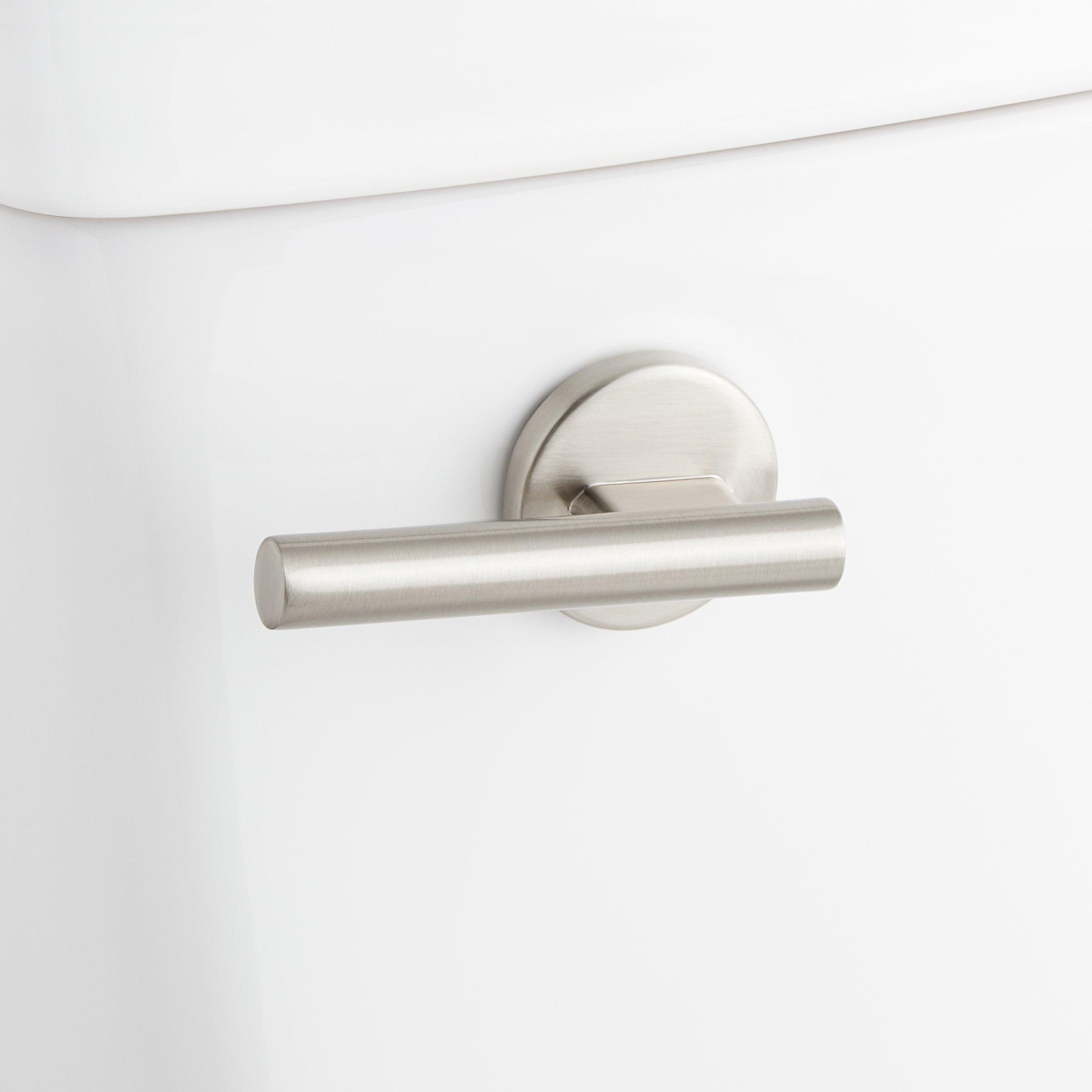 Modern Front Flush Handle - Brushed Nickel | Signature Hardware