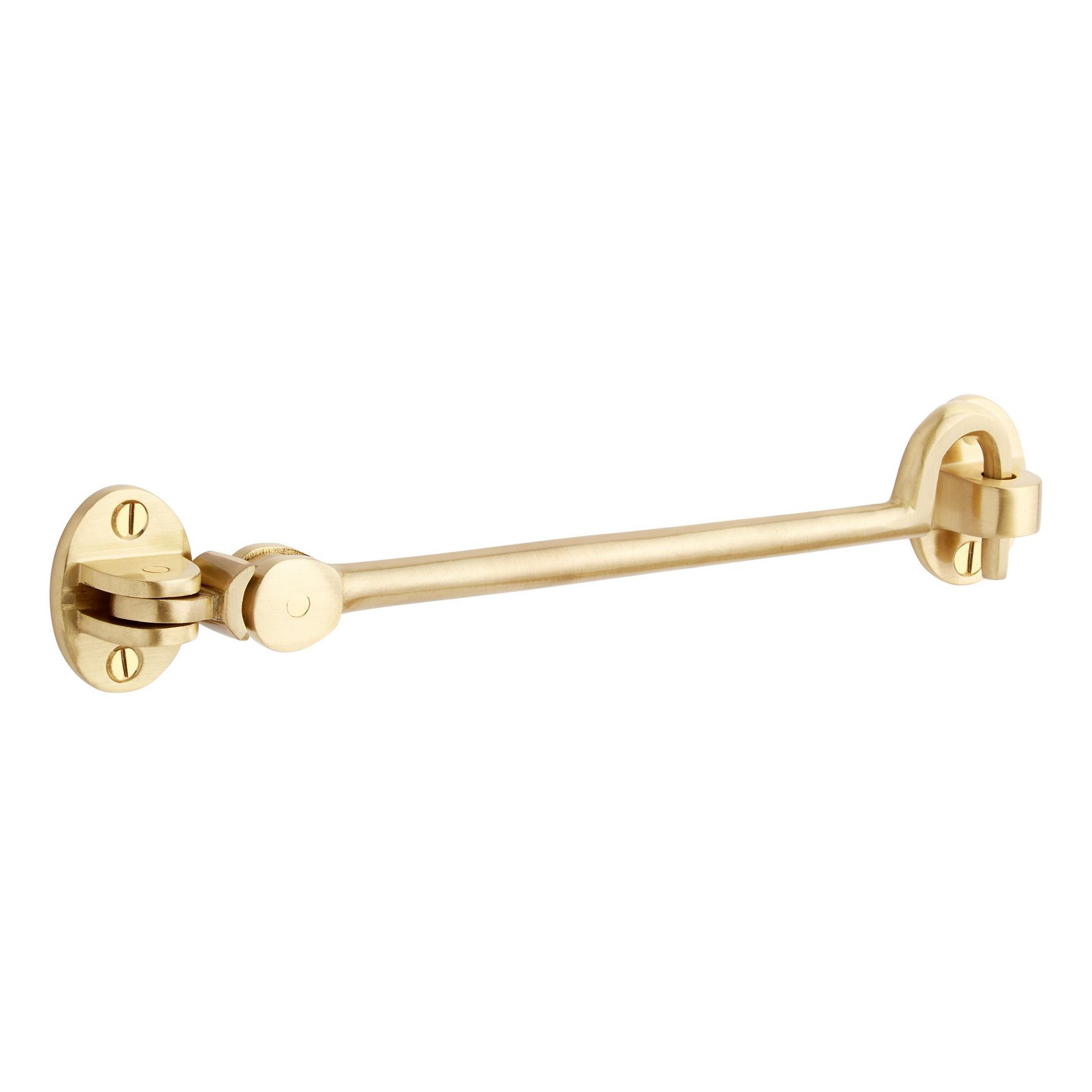 Classic Solid Brass Cabin Door Hook | Signature Hardware