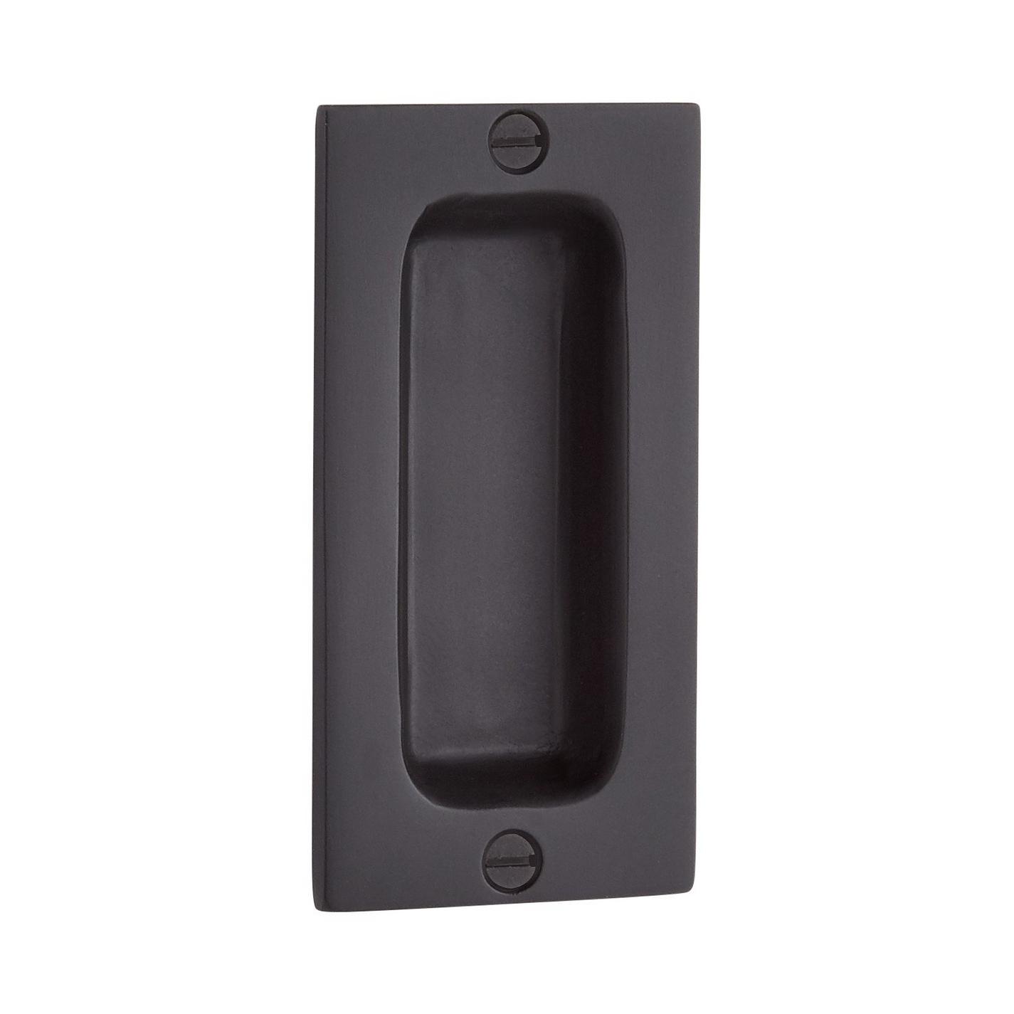 Brass Rectangular Pocket Door Pull | Signature Hardware