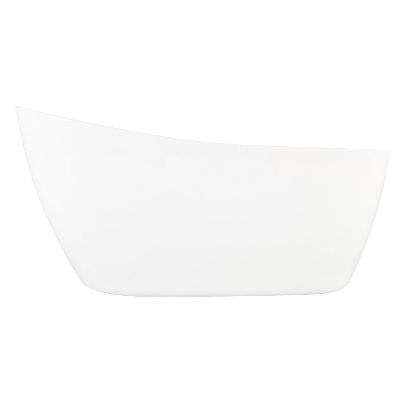59" Sheba Acrylic Slipper Air Tub with Foam | Signature Hardware