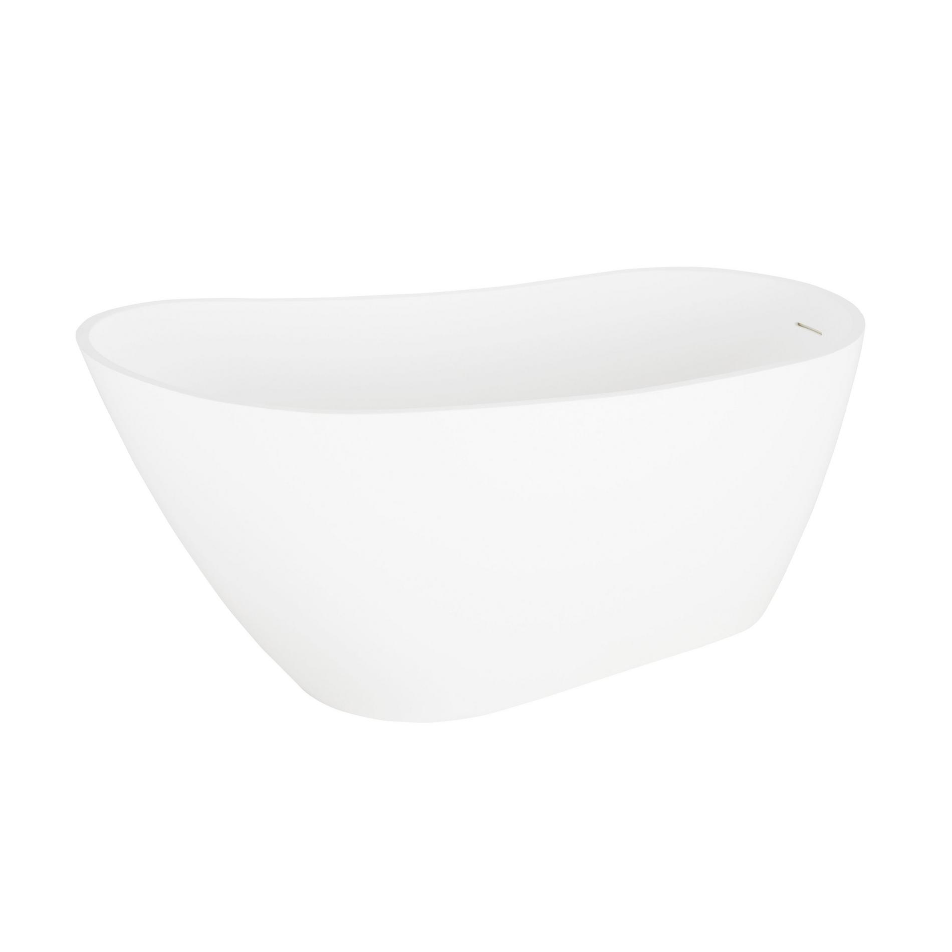 66" Sheba Acrylic Slipper Air Tub with Foam | Signature Hardware