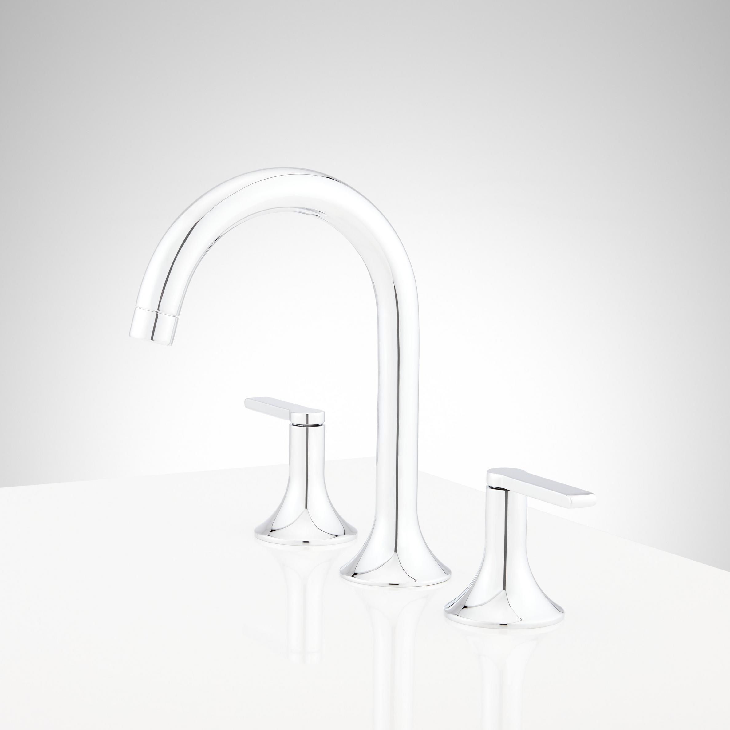 Lentz Widespread Bathroom Faucet - Lever Handles | Signature Hardware