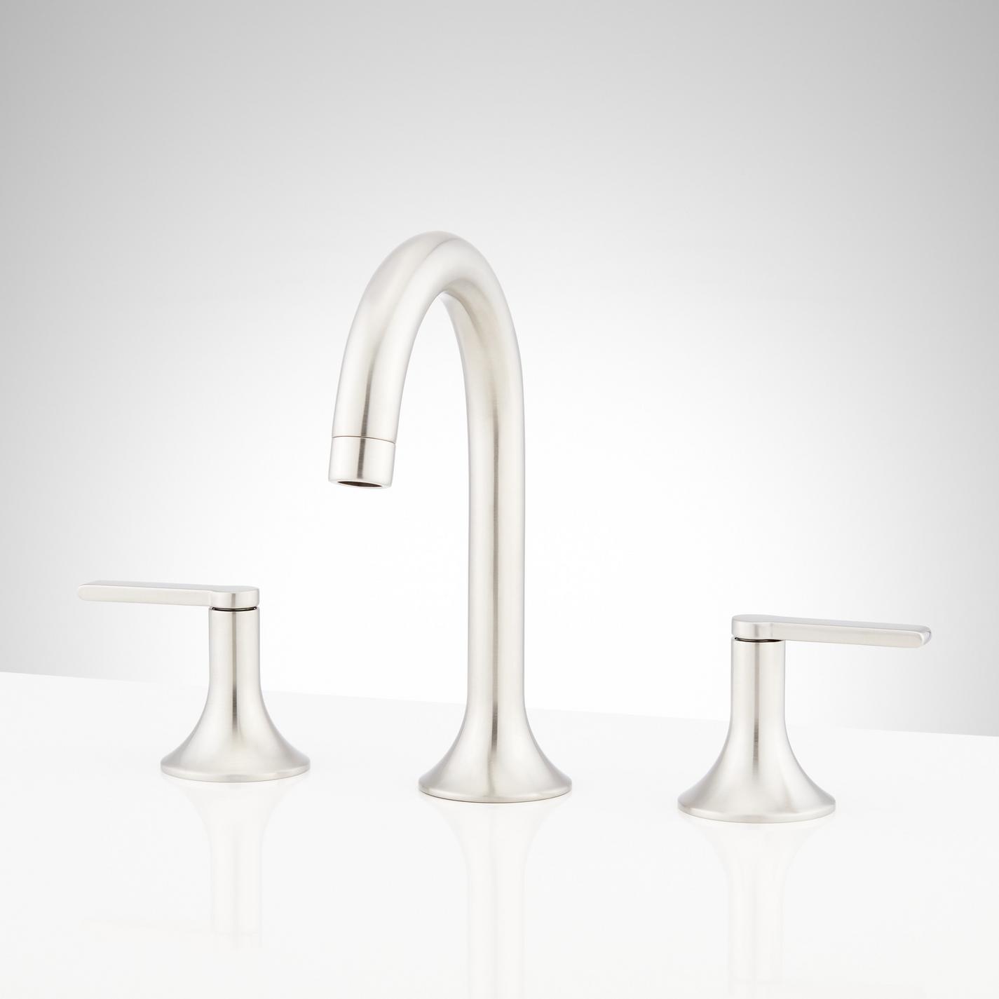 Lentz Widespread Bathroom Faucet - Lever Handles | Signature Hardware