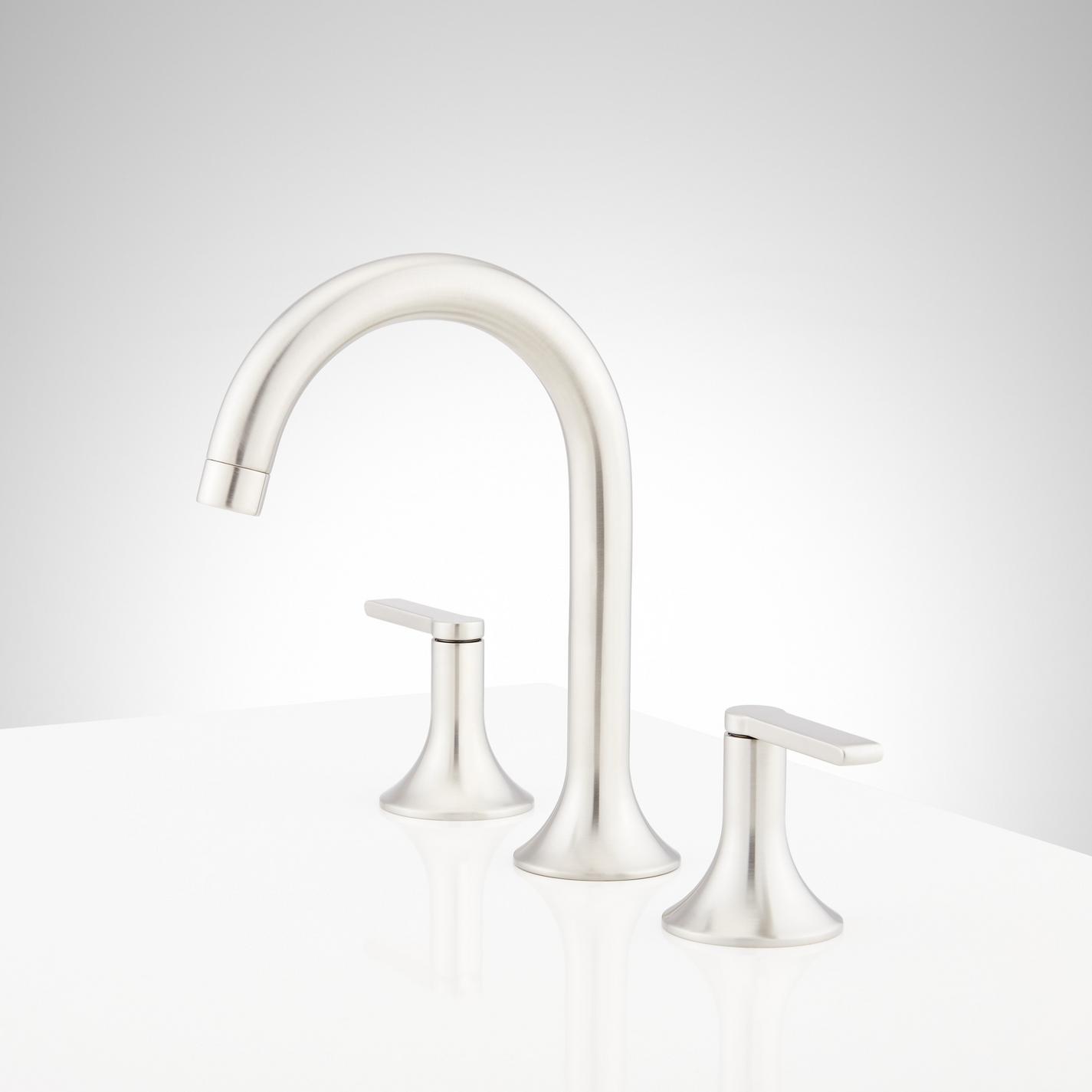 Lentz Widespread Bathroom Faucet - Lever Handles | Signature Hardware