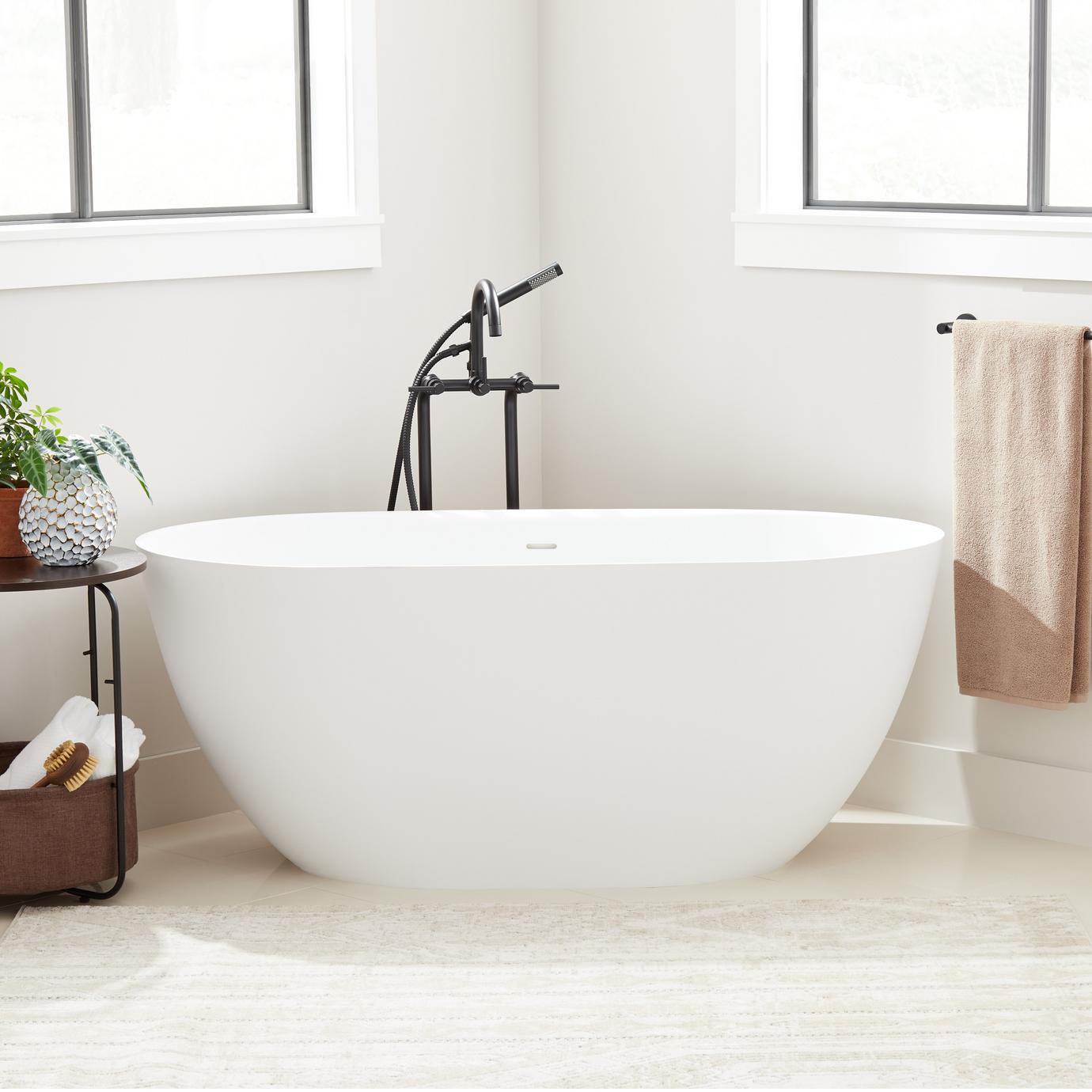 Solid Surface Bathtubs, Resin Tubs | Signature Hardware