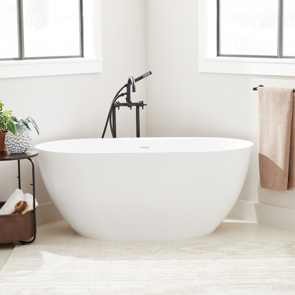 Solid Surface Bathtubs, Resin Tubs | Signature Hardware
