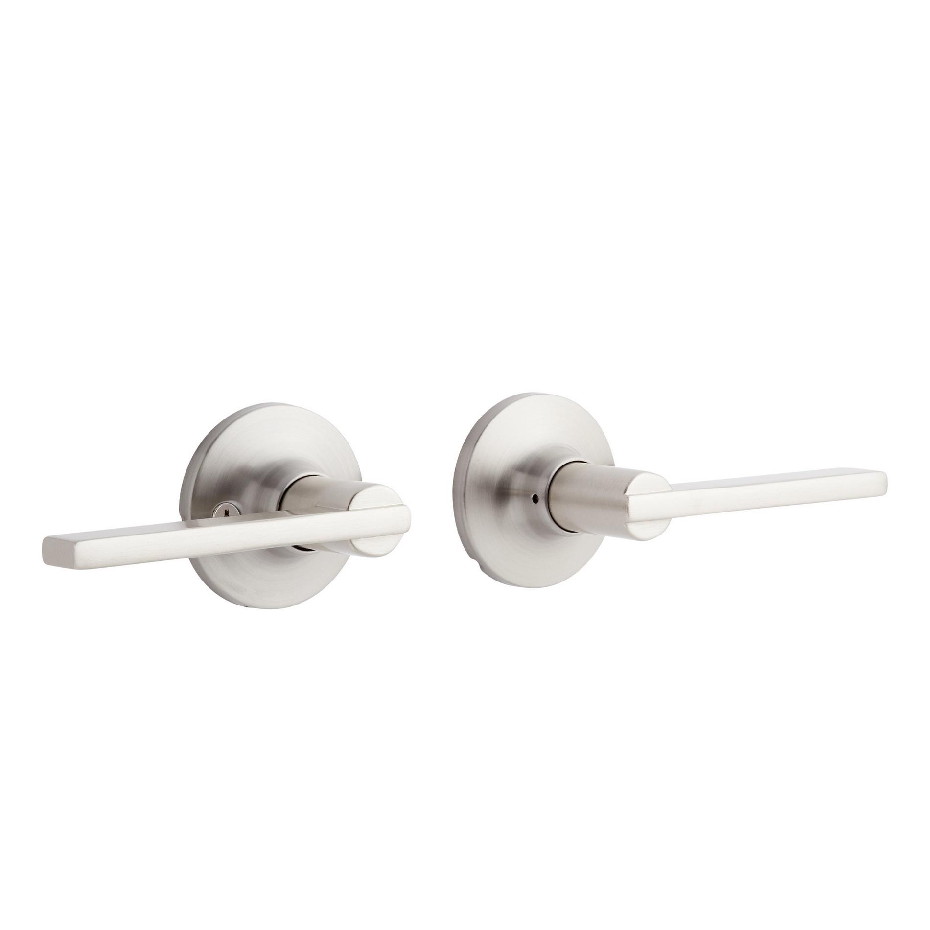 Ironto Passage Set - Round Rosette - Lever Handle | Signature Hardware