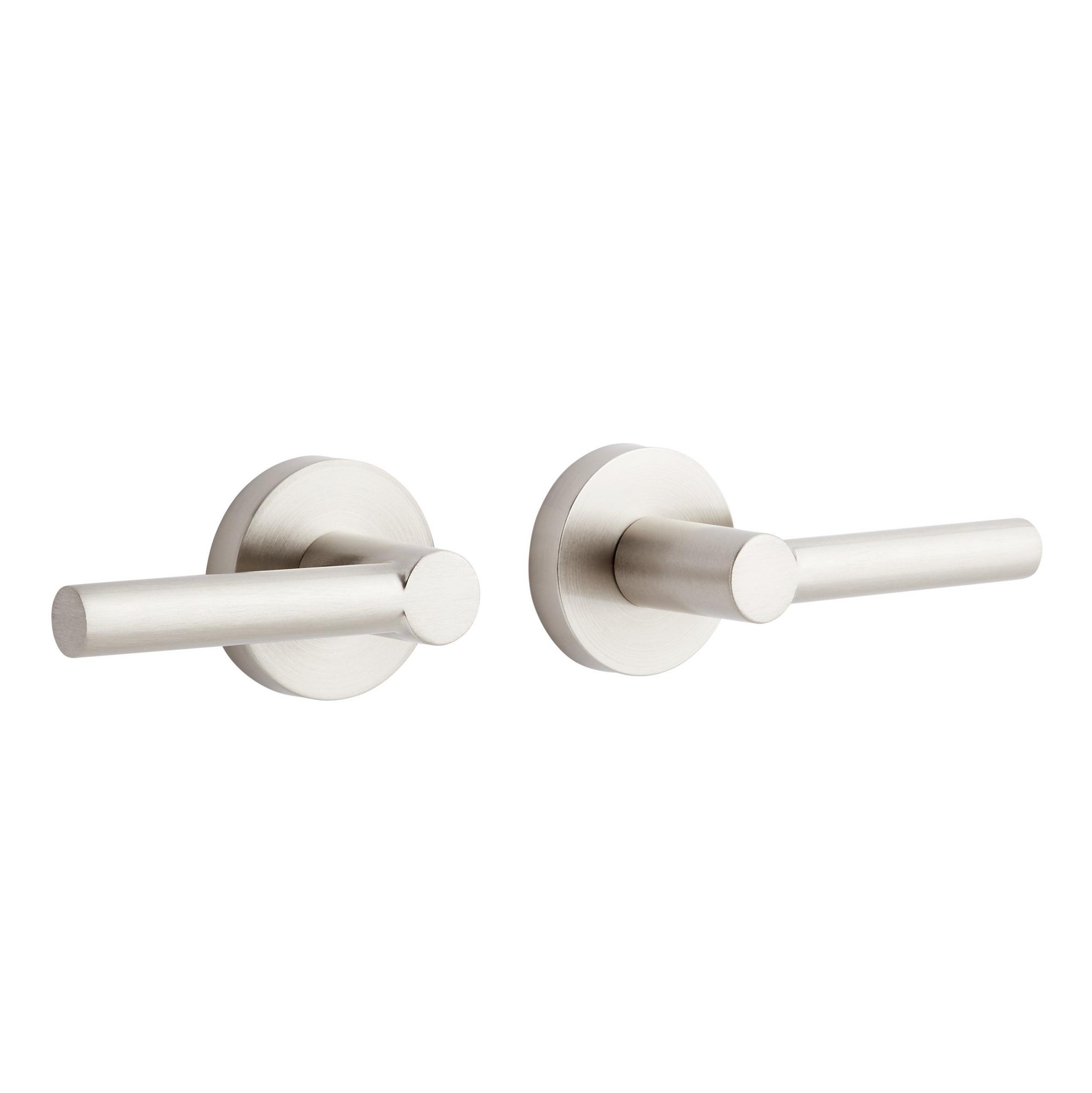 Ewing Passage Set - Round Rosette - Round Rod Lever Handle | Signature ...