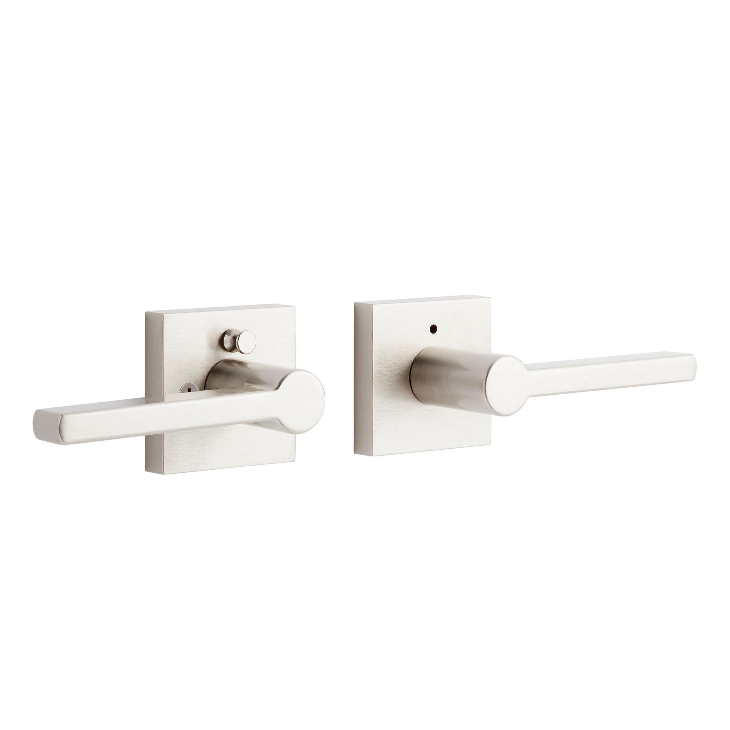 Mabry Privacy Set - Lever Handles | Signature Hardware