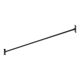 60" Straight Solid Brass Shower Rod - Matte Black | Signature Hardware
