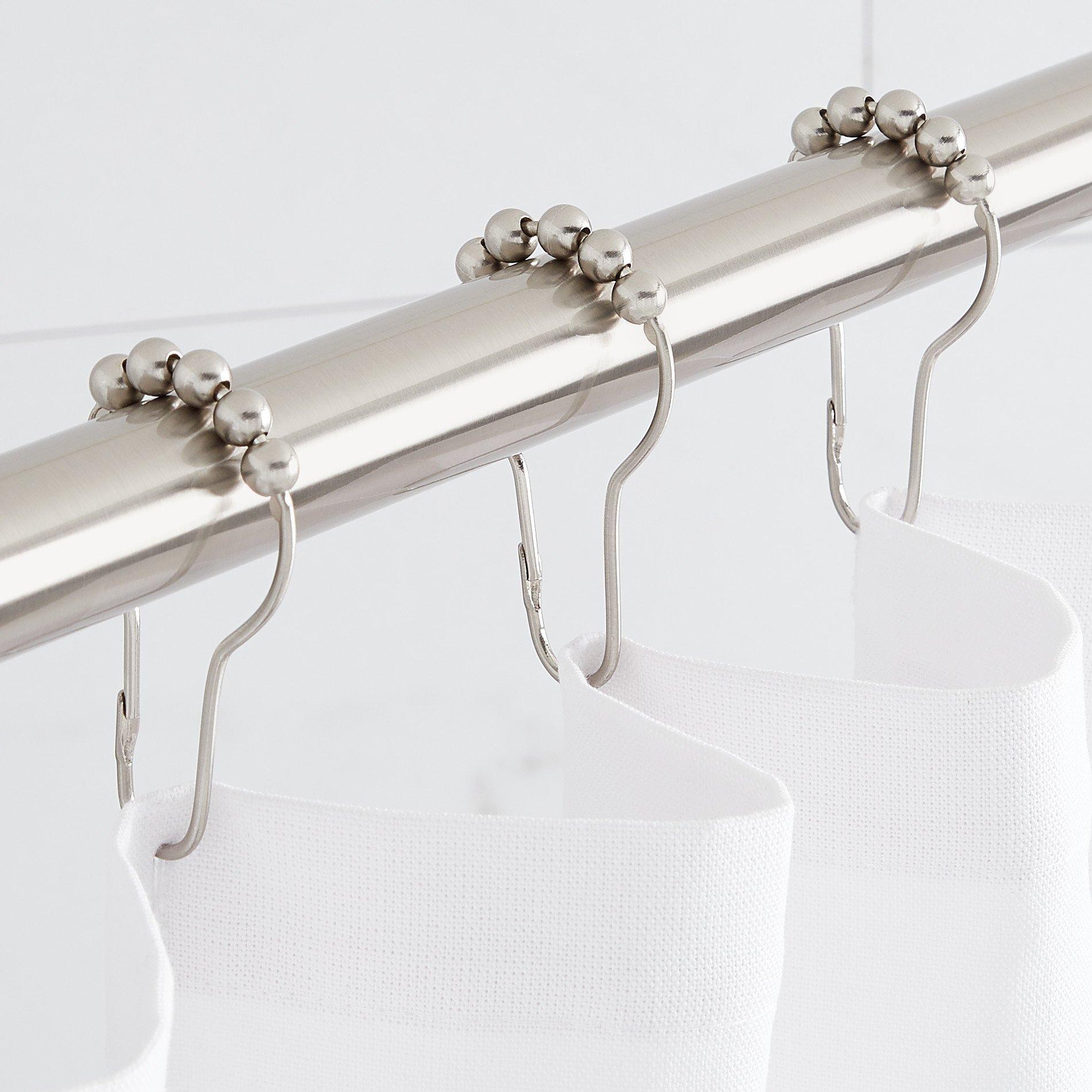 Roller Ball Shower Curtain Rings | Signature Hardware