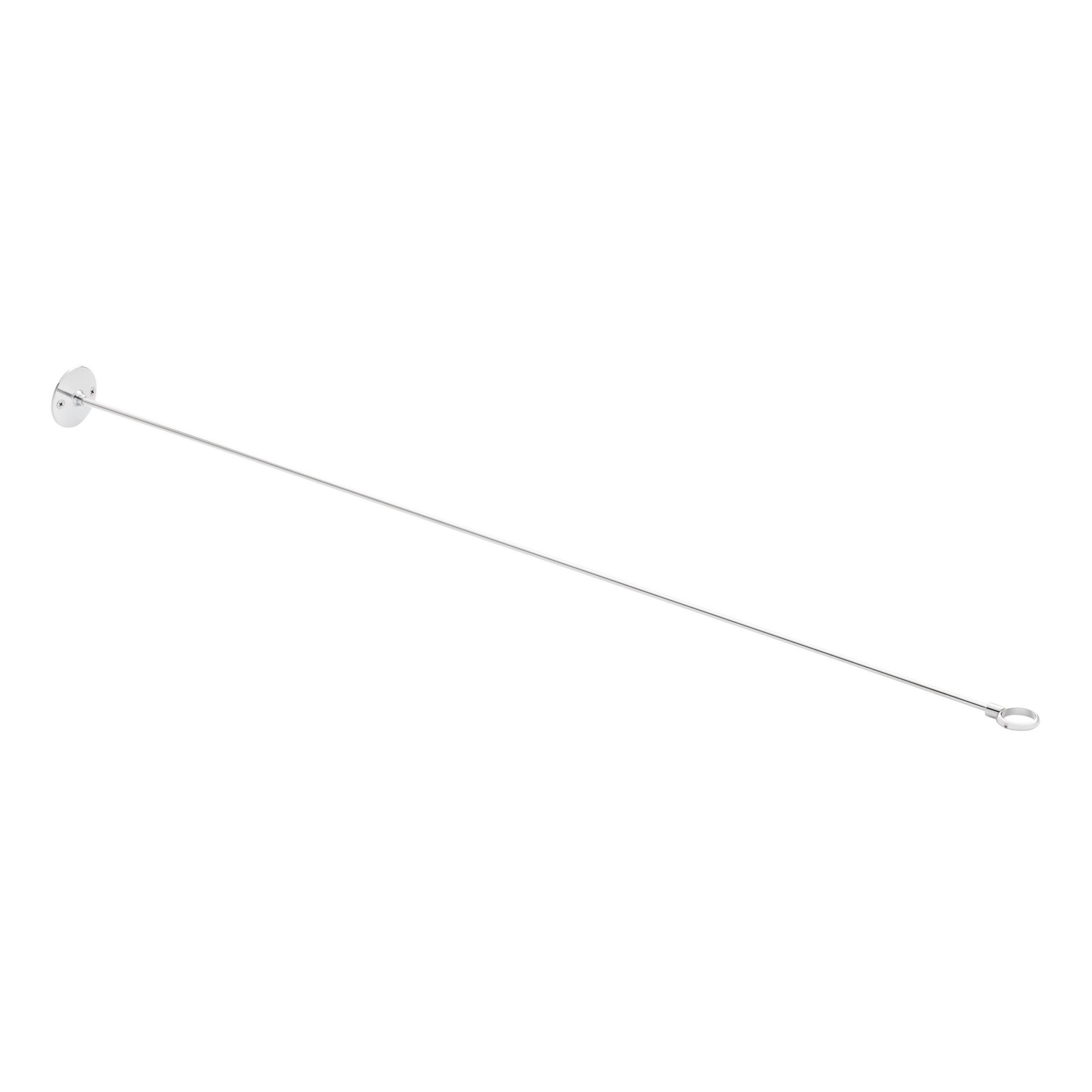 Standard Solid Steel Shower Rod Ceiling Support | Signature Hardware