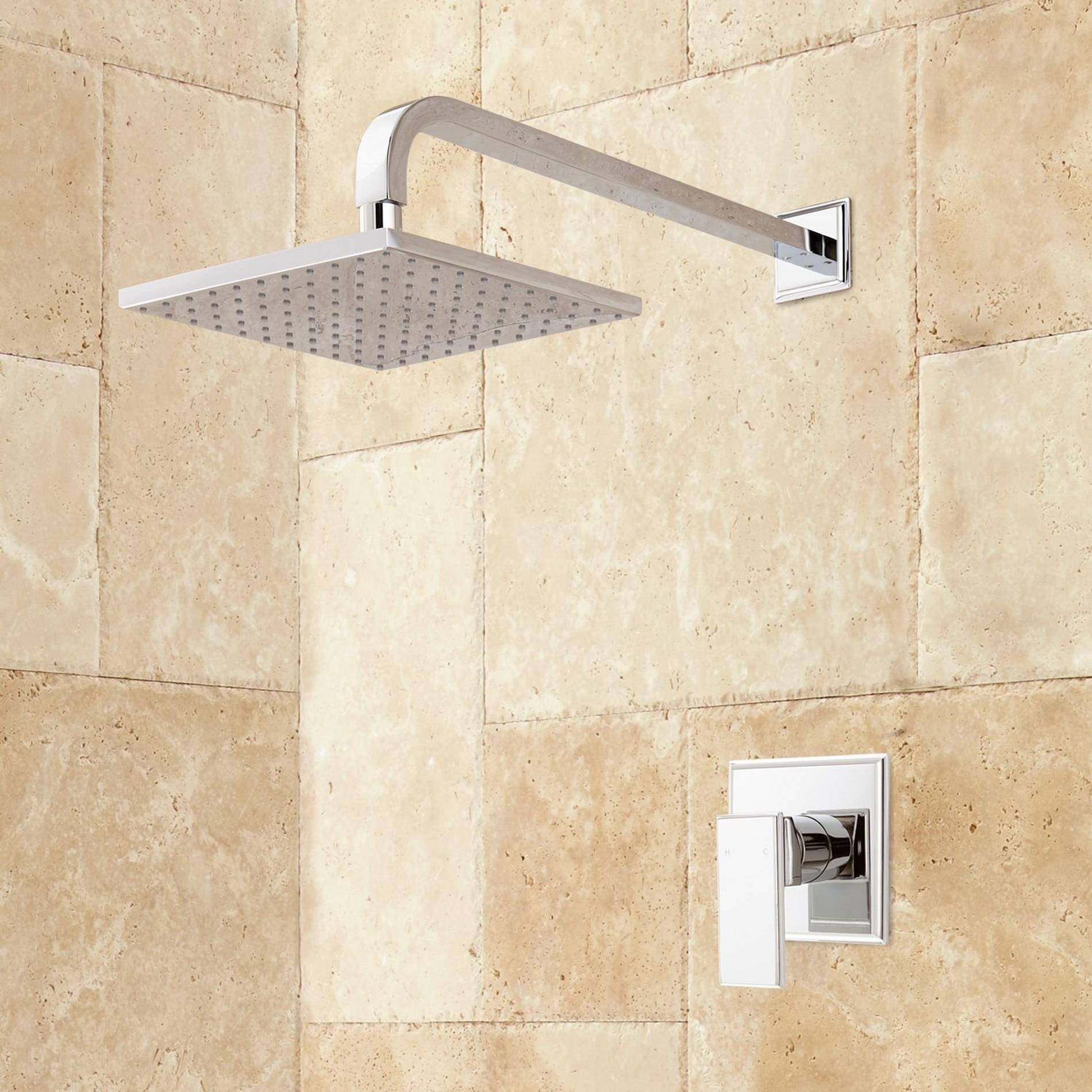 Ryle Wall-Mount Rainfall Shower Set | Signature Hardware