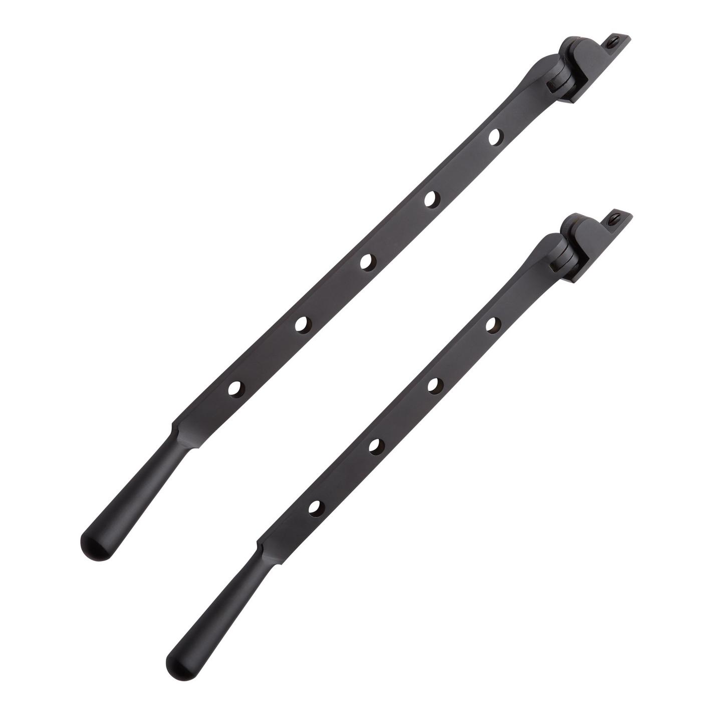 10" Casement Window Stay - Brass - Matte Black | Signature Hardware