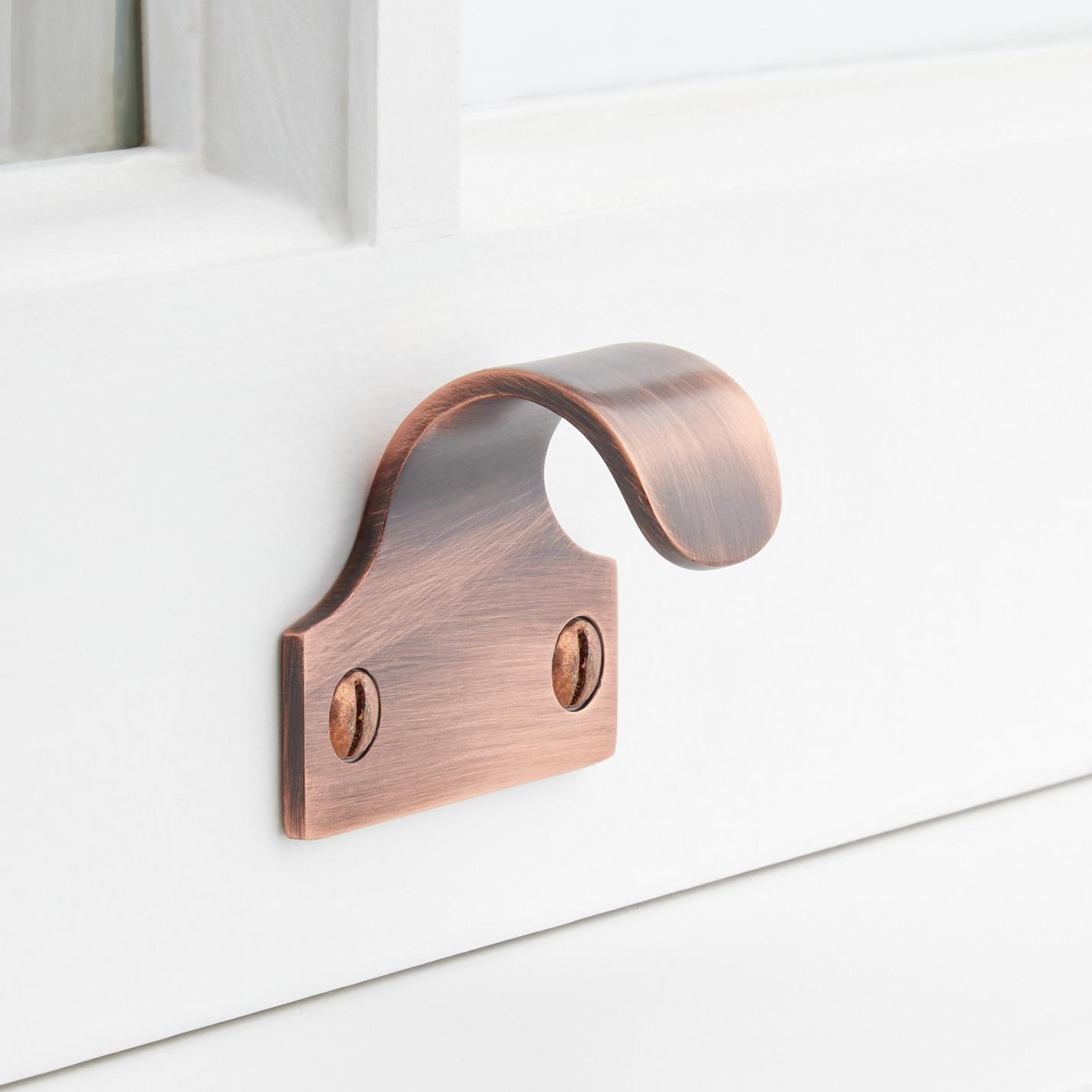 Solid Brass Window Sash Hook | Signature Hardware