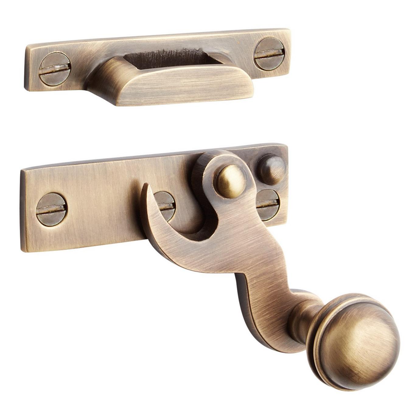 Casement Window Latch - Brass - Antique Brass | Signature Hardware