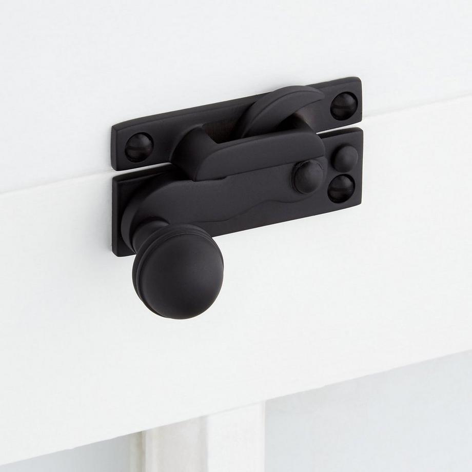5" Classic Solid Bronze Cabin Door Hook - Dark Bronze | Signature Hardware
