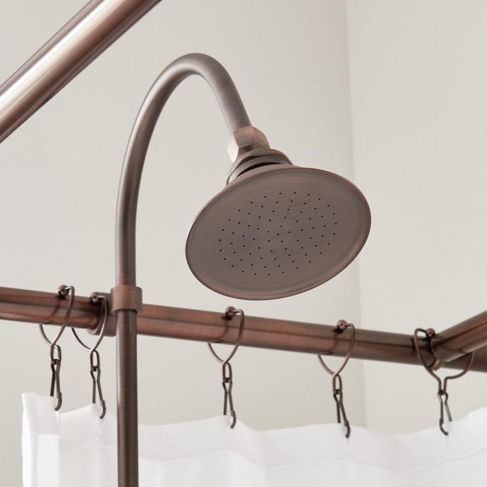 Shower Curtain Hooks and Rings | Signature Hardware | Signature Hardware